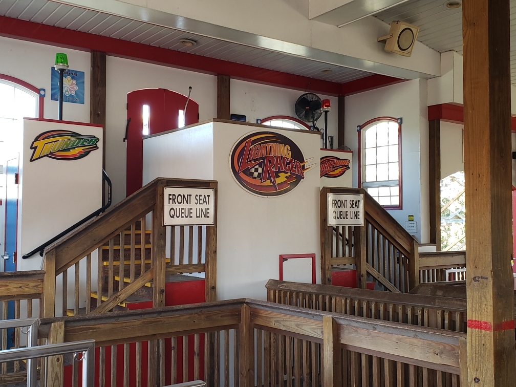 Lightning Racer Coaster Winter Maintenance at Hersheypark