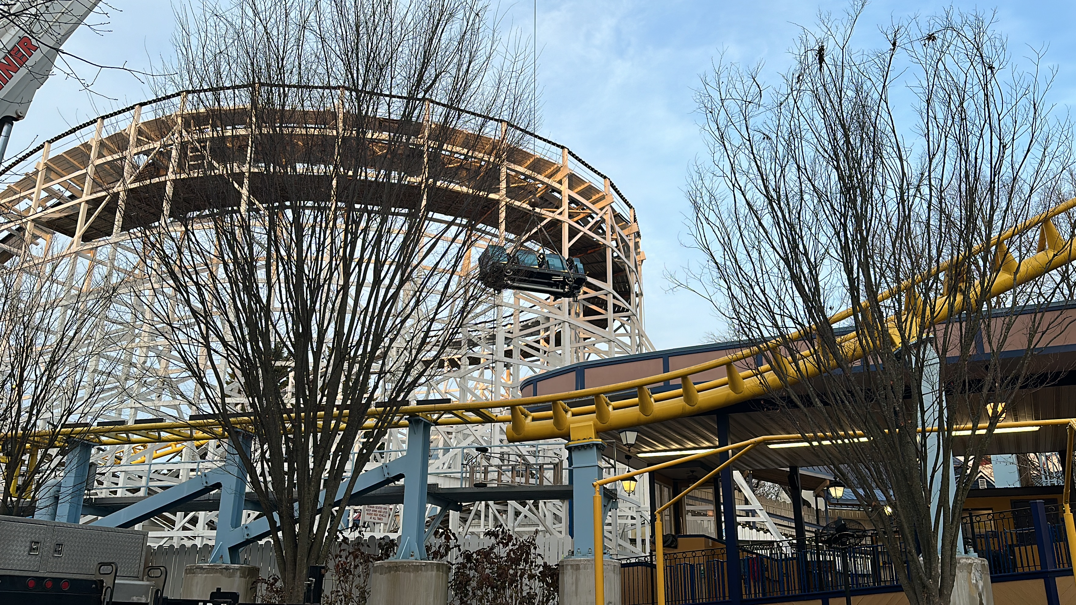 Hersheypark Cranes Comet Trains For Spring 2024 Opening