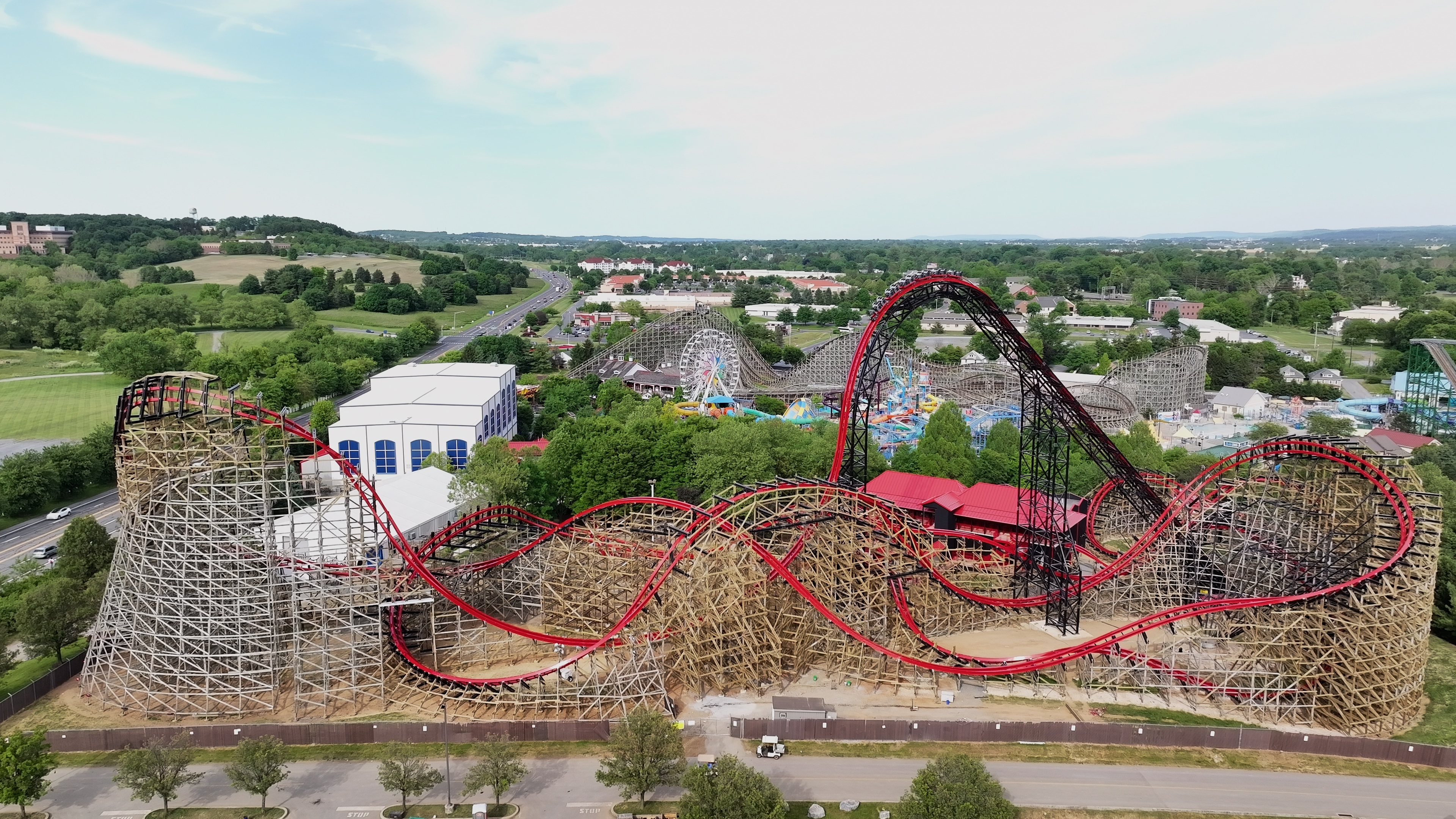 Hersheypark Wildcat's Revenge Coaster Statistics