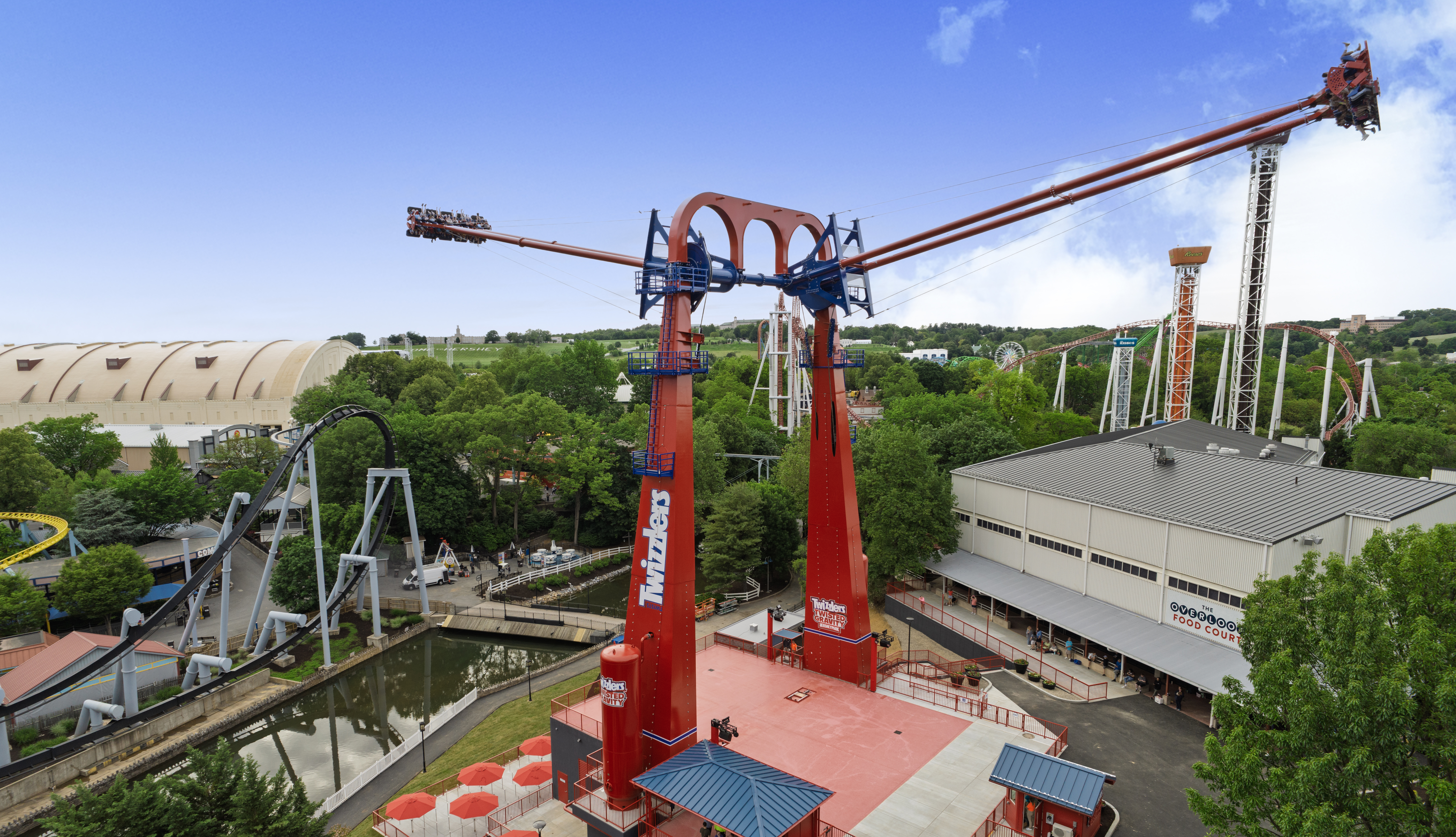 Twizzlers Twisted Gravity Screamin' Swing Now Open at Hersheypark ...