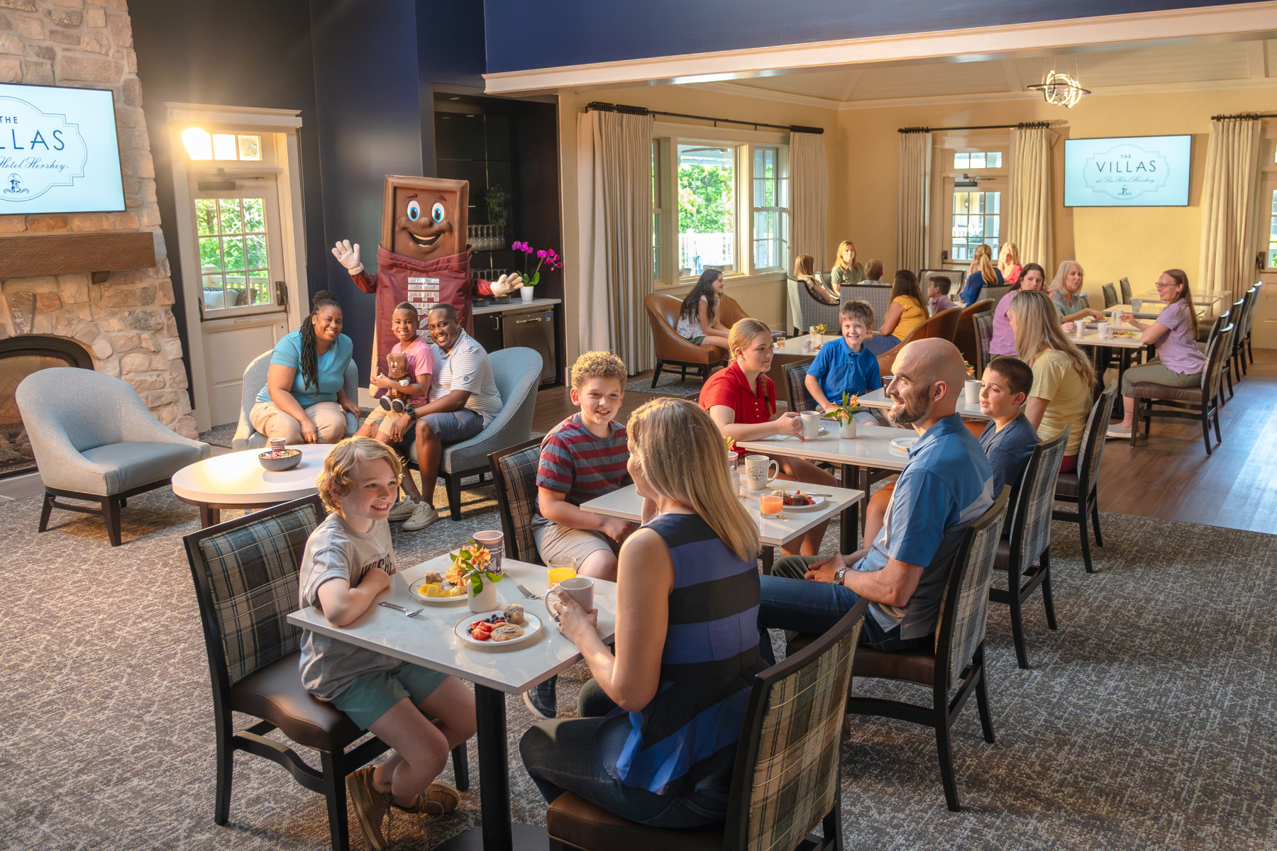 Look Inside The Villas Concierge Lounge at The Hotel Hershey