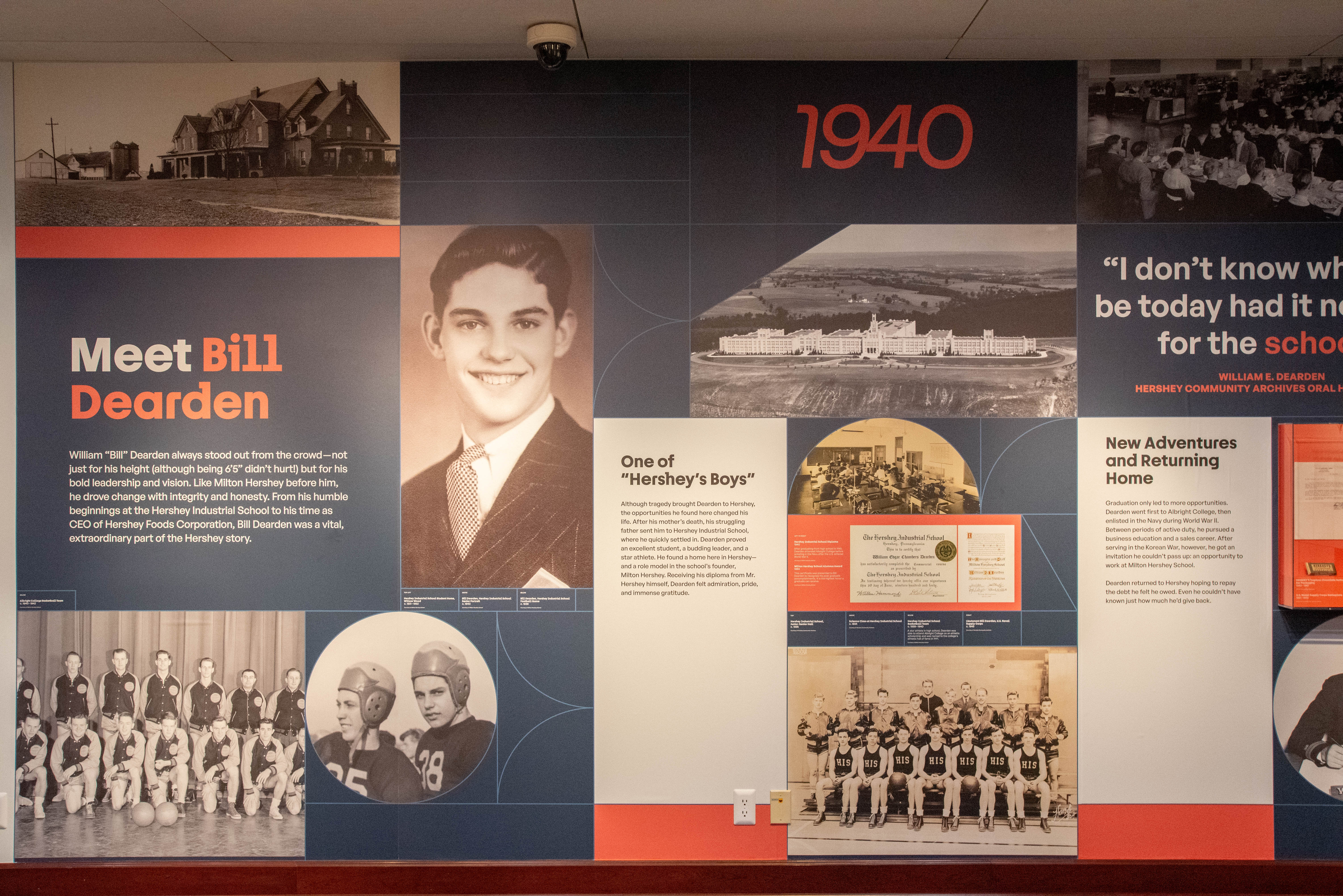 The Hershey Story Opens "The Story of Bill Dearden" Exhibit