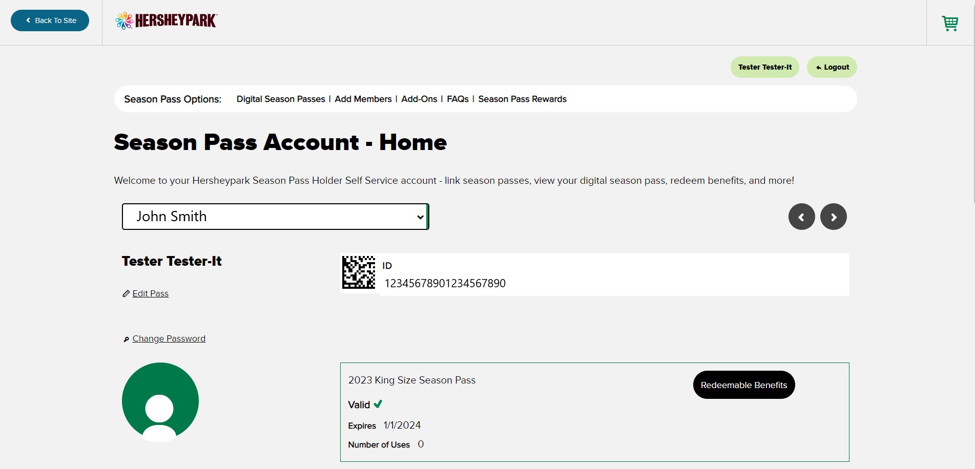 Season Pass Account Guide