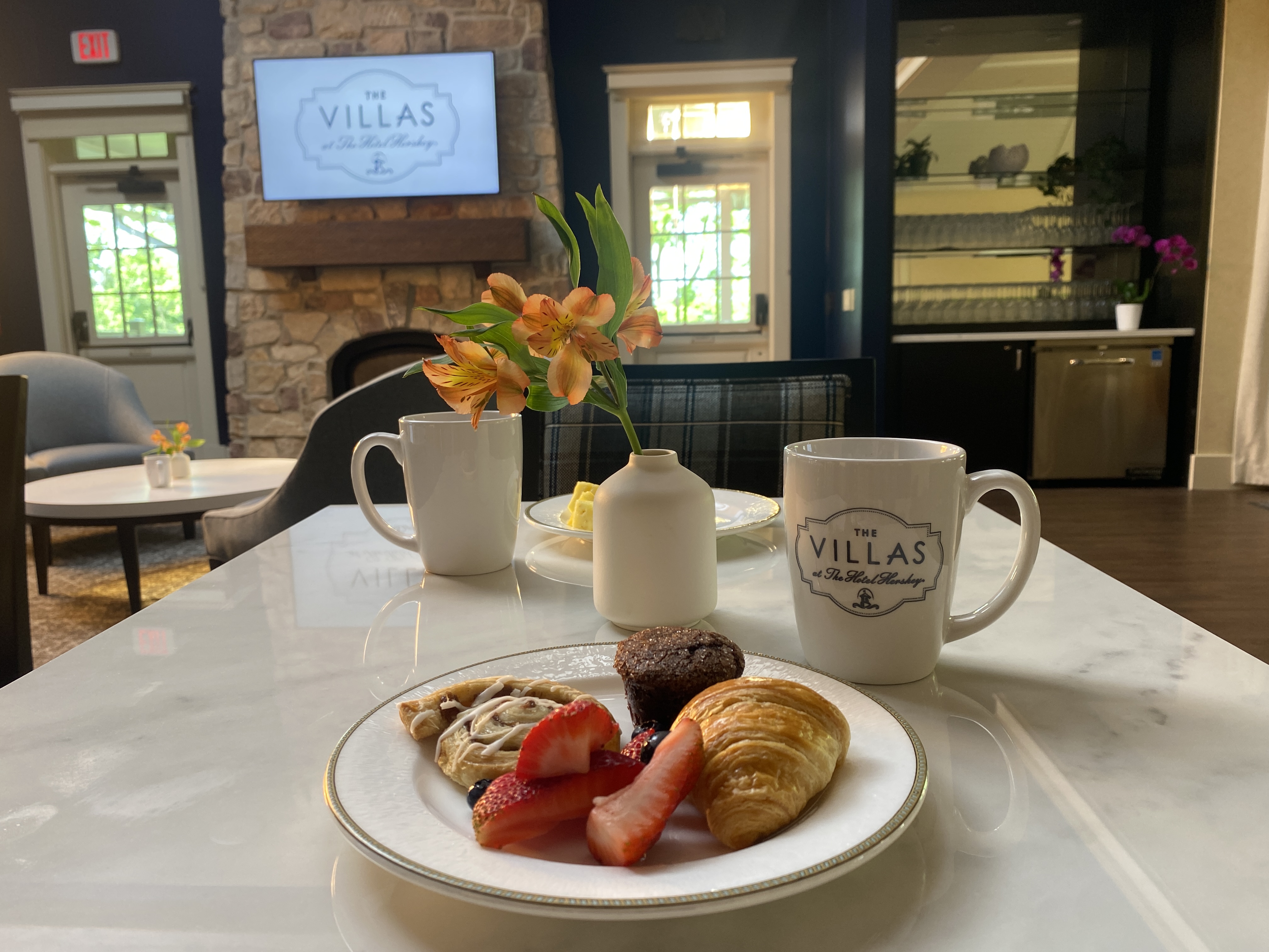 Look Inside The Villas Concierge Lounge at The Hotel Hershey