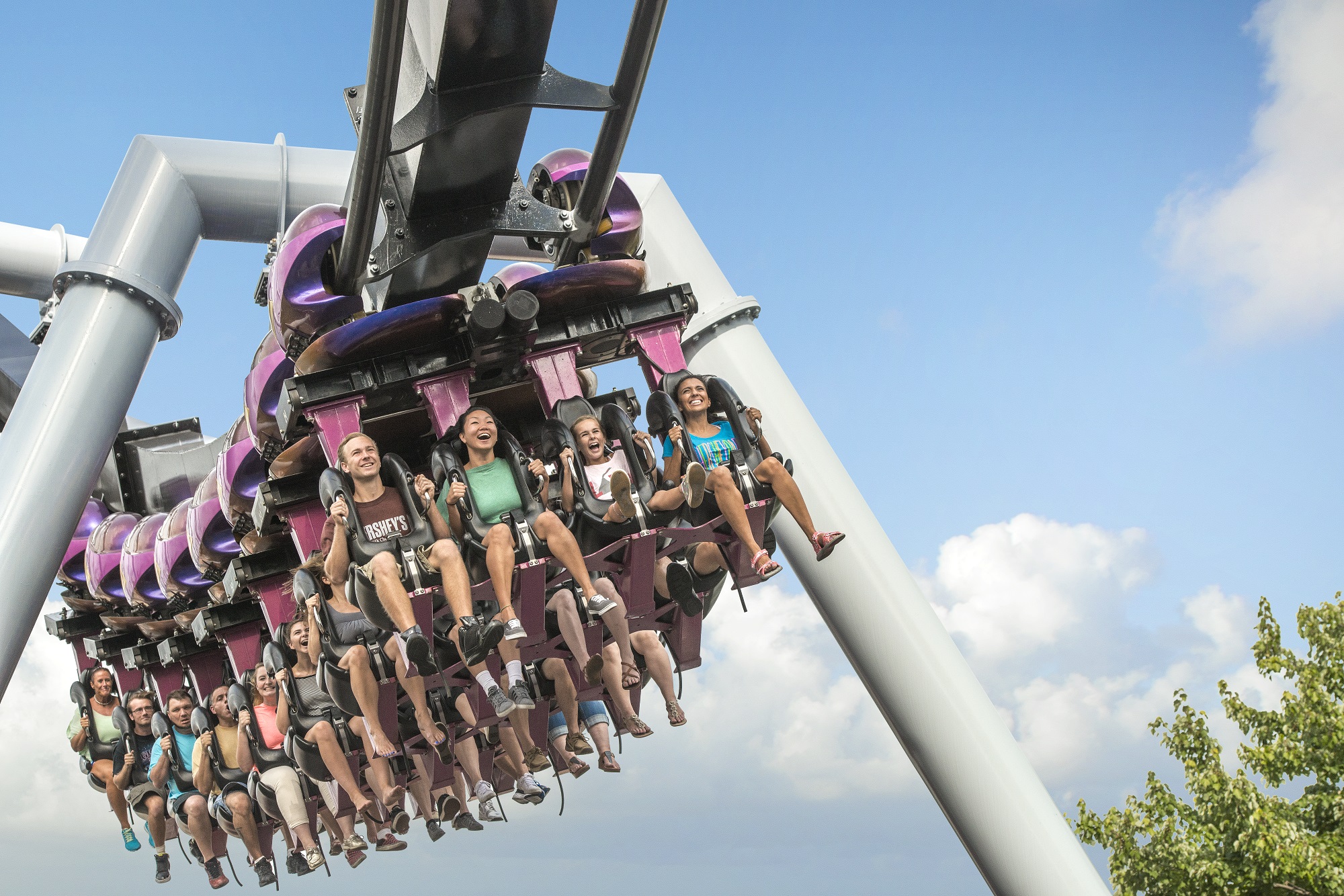 The Ultimate Hersheypark Roller Coaster Route