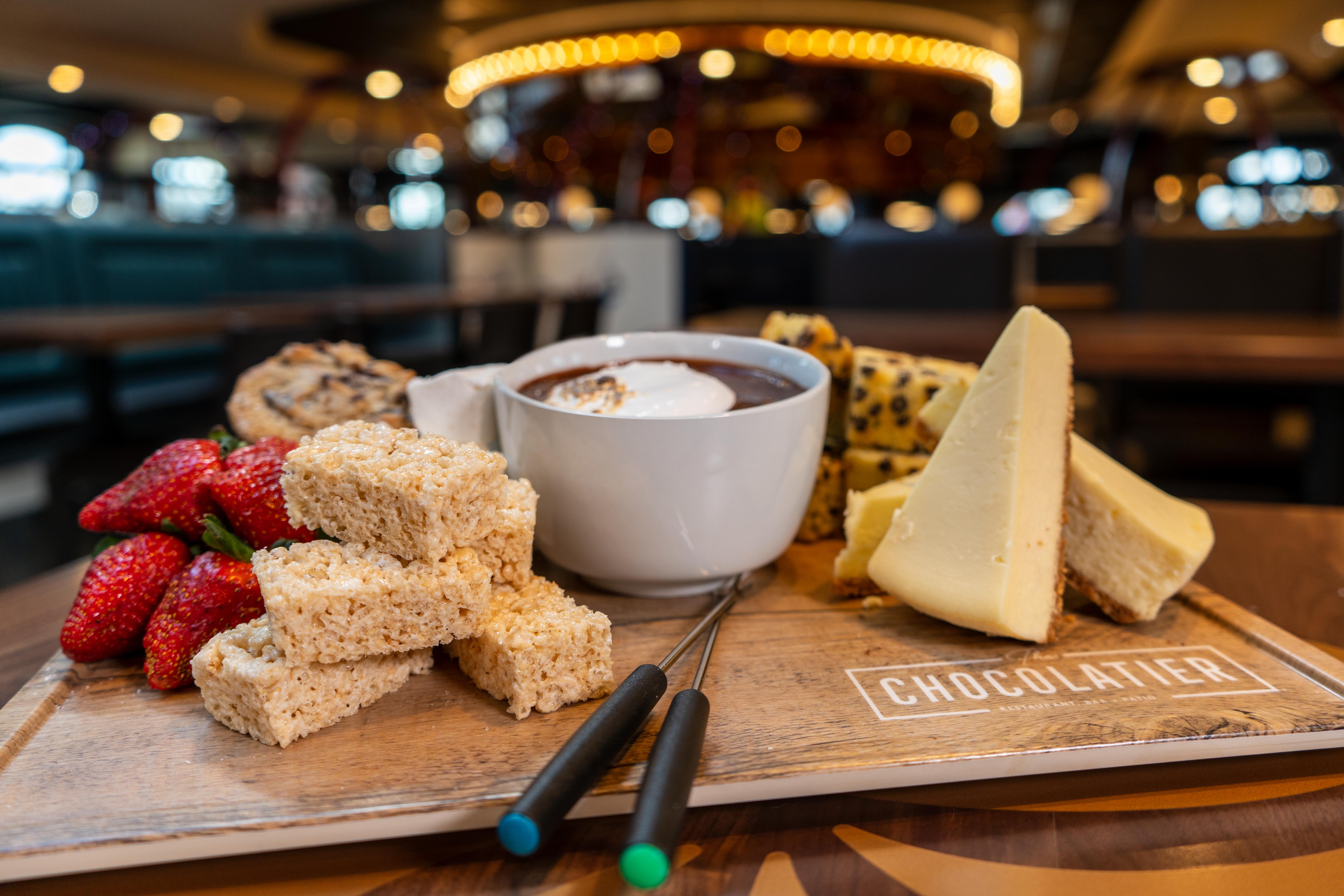 The Chocolatier Restaurant, Bar + Patio Now Open