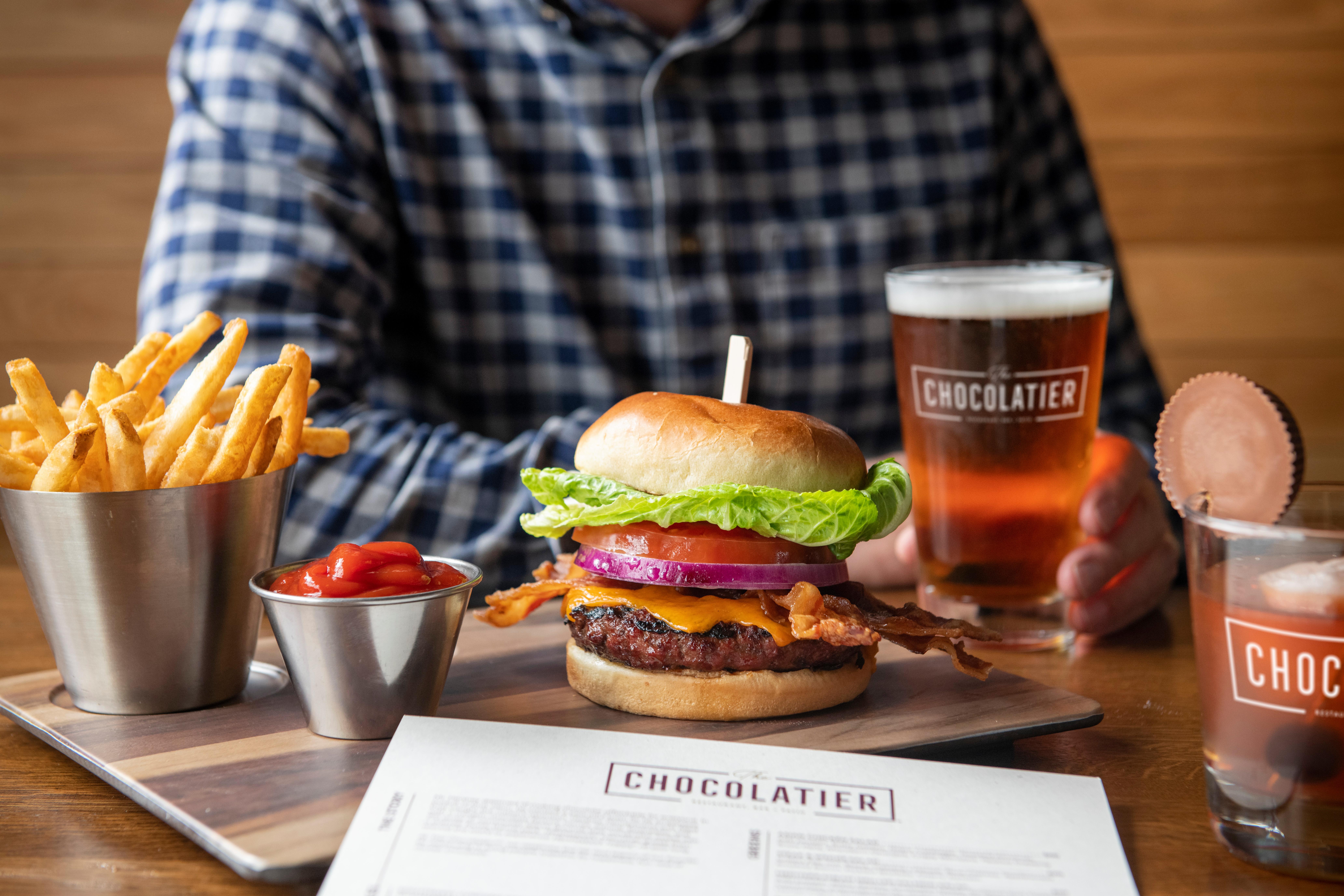 The Chocolatier Restaurant, Bar + Patio Now Open