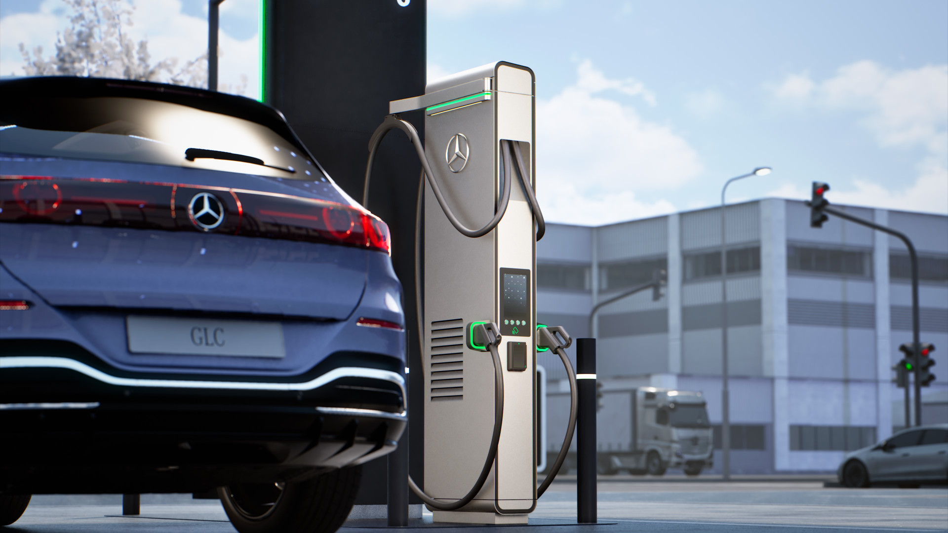 Mercedes-Benz creëert nieuwe maatstaven voor openbaar laden: integratie ...