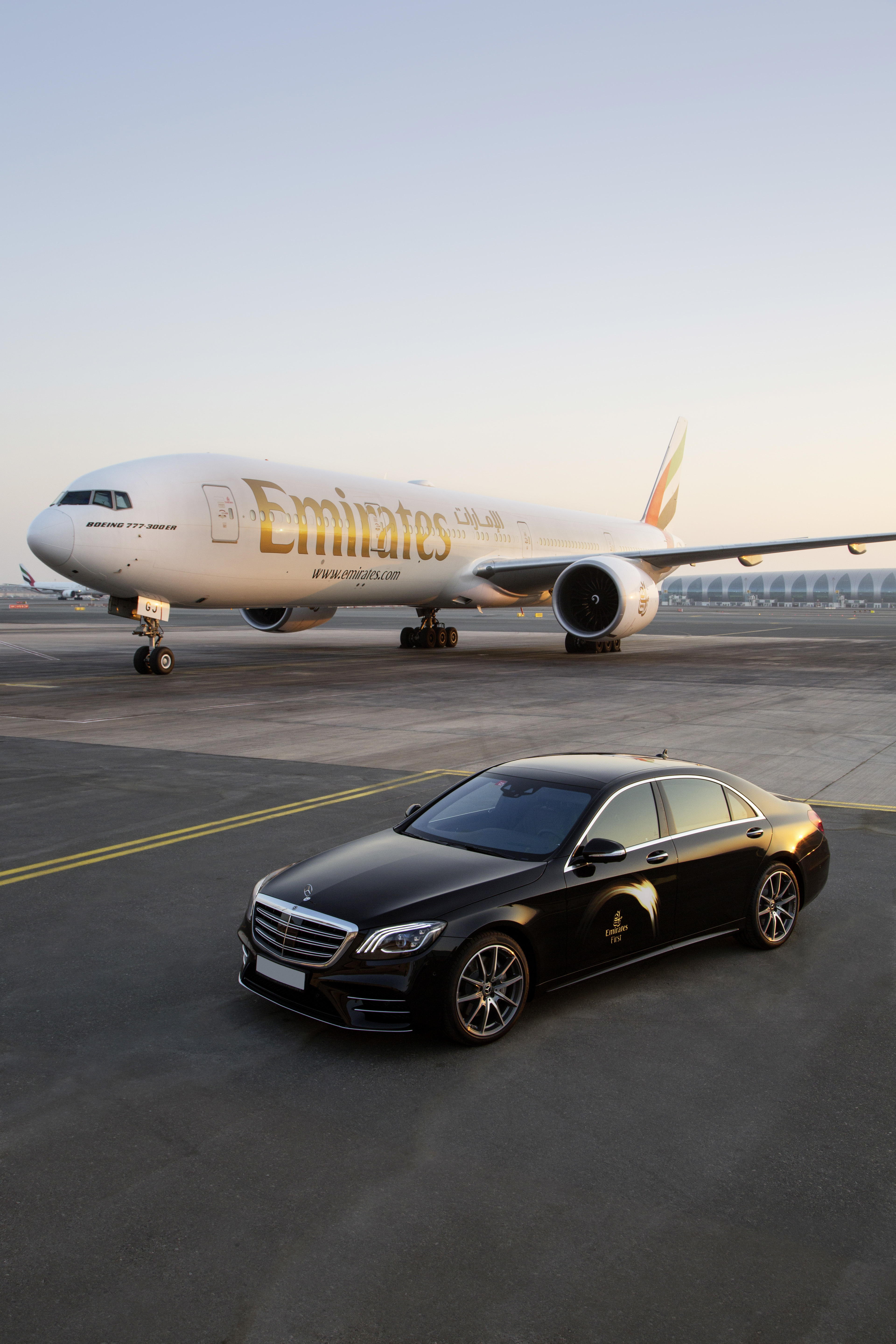 First Class vliegen - inspired by Mercedes-Benz