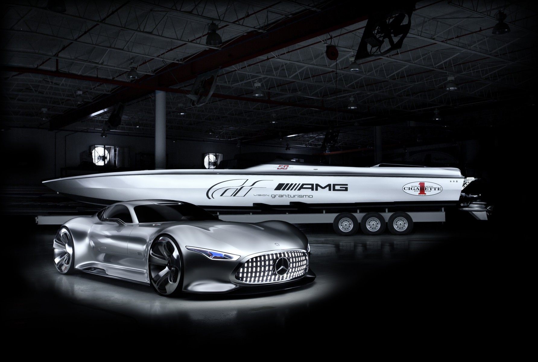 Mercedes-AMG en Cigarette Racing presenteren twee visionaire concepten ...