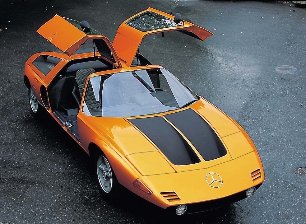 Mercedes-Benz toont C 111 met wankelmotor tijdens Concours d'élégance ...
