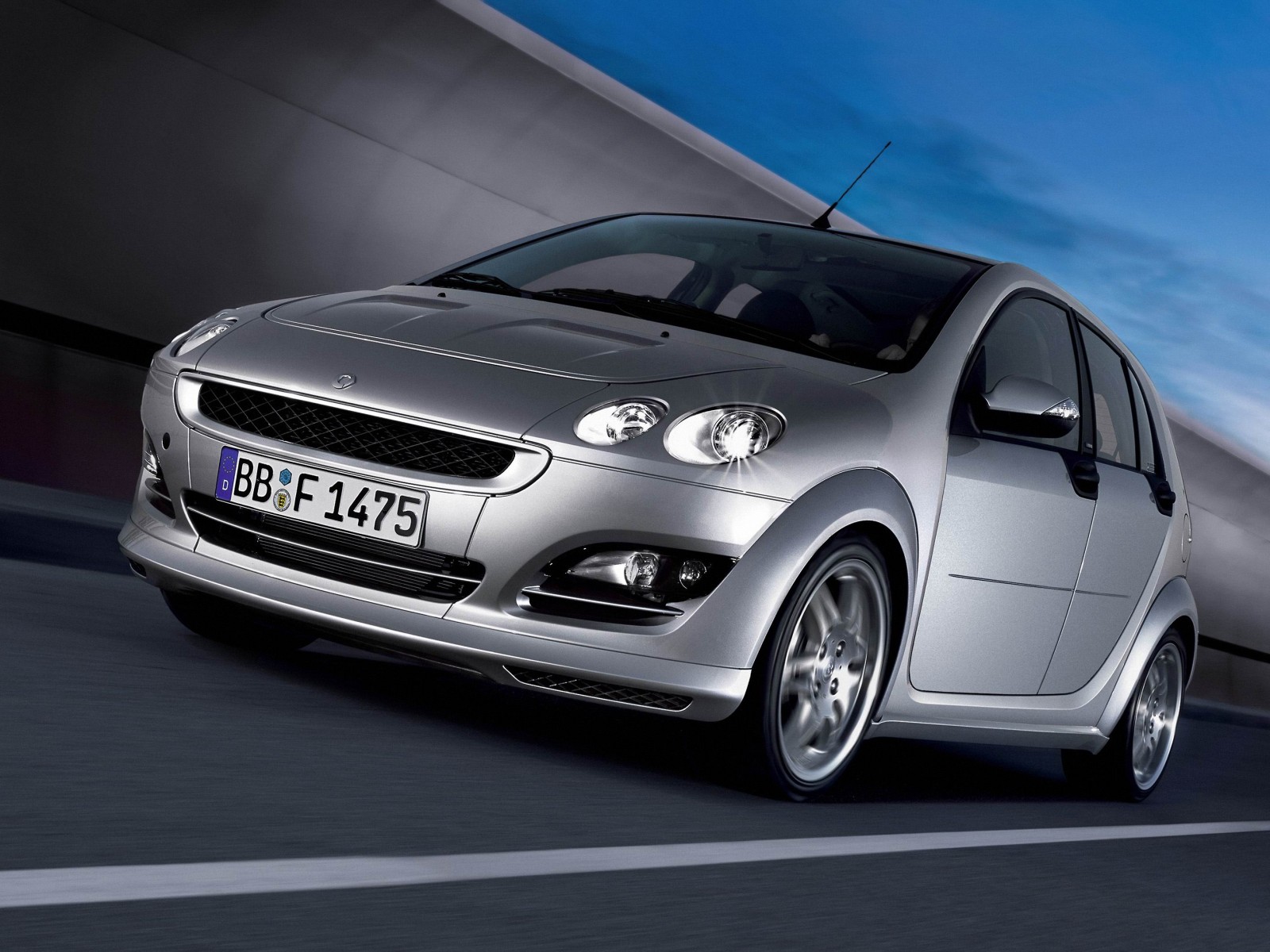 Nieuwe smart forfour BRABUS