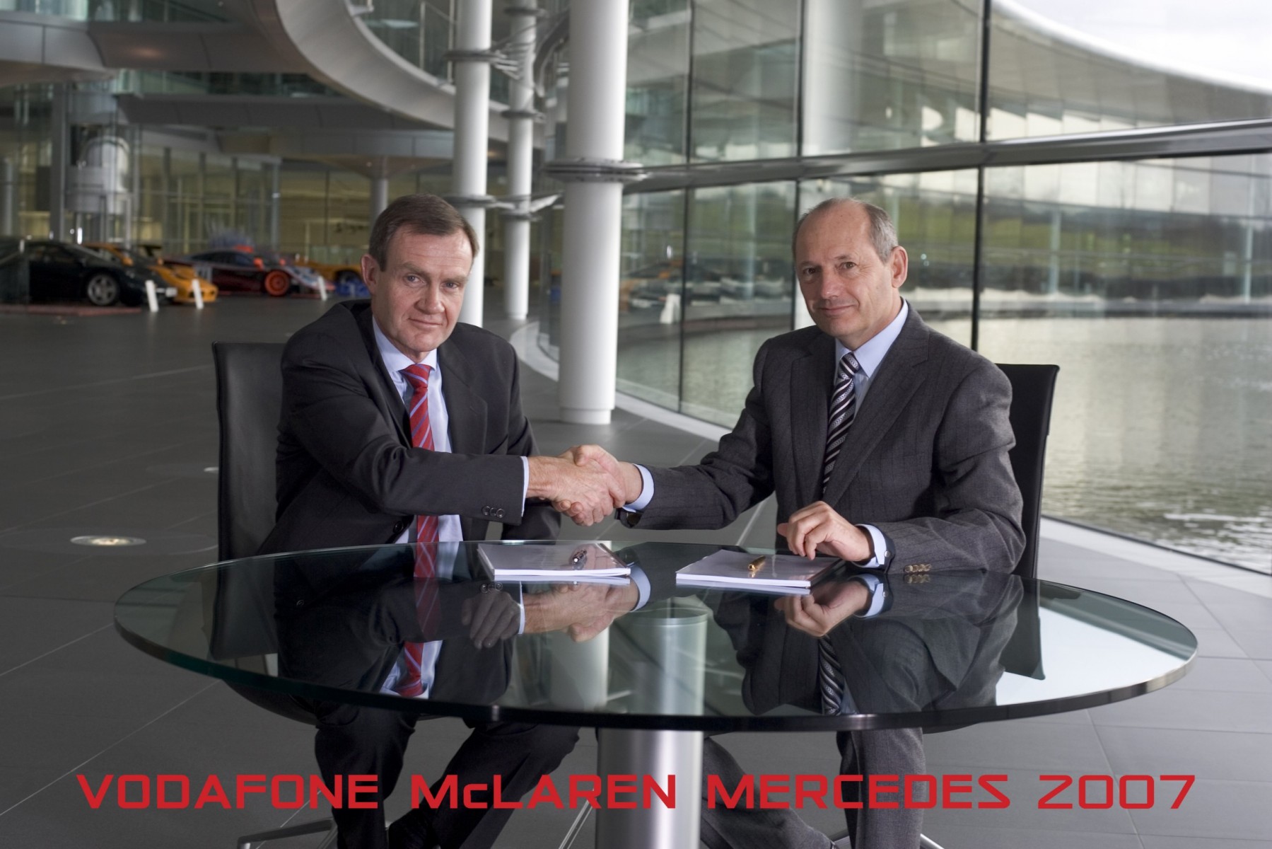 Vodafone vanaf 2007 titelsponsor McLaren Mercedes
