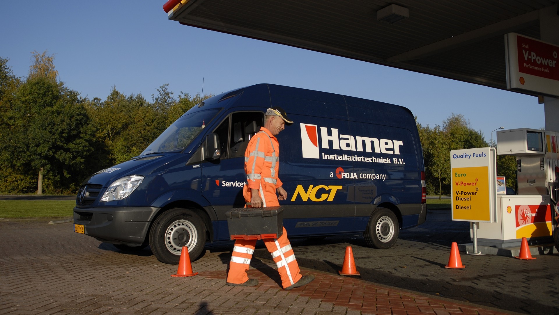 Eerste Mercedes-Benz Sprinter op aardgas in gebruik genomen