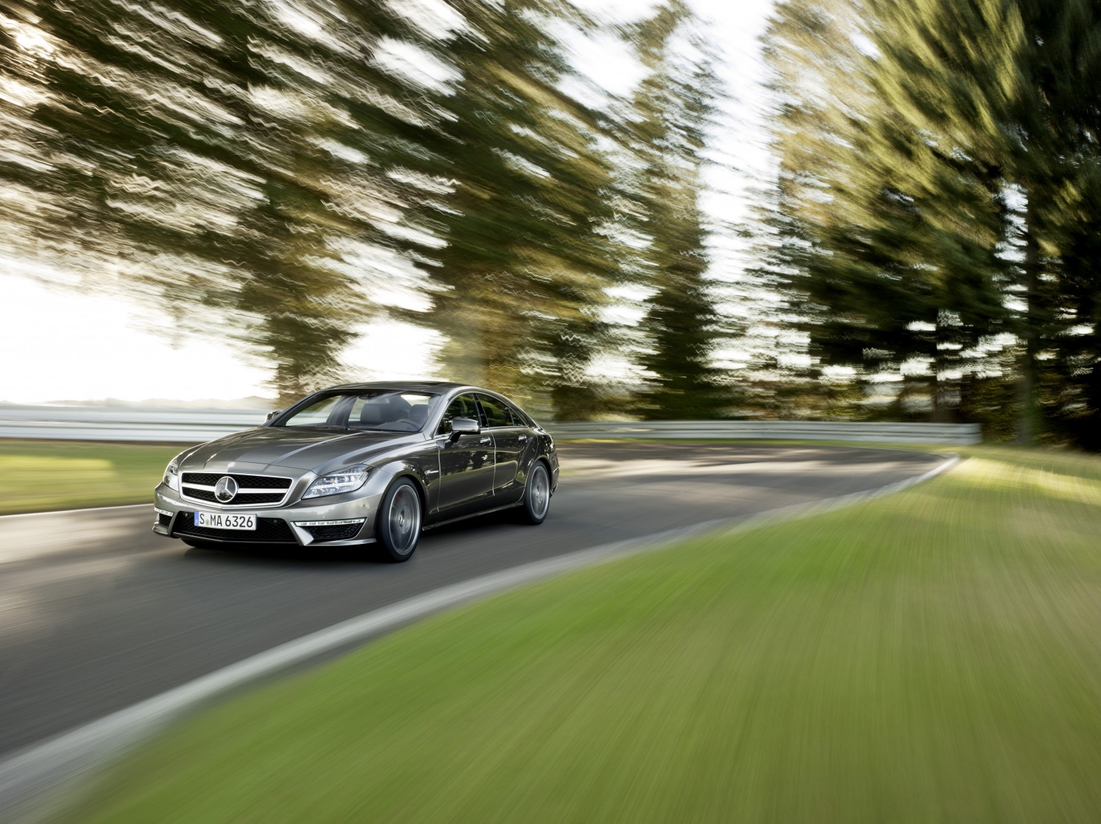 Fascinerende topvorm: CLS 63 AMG