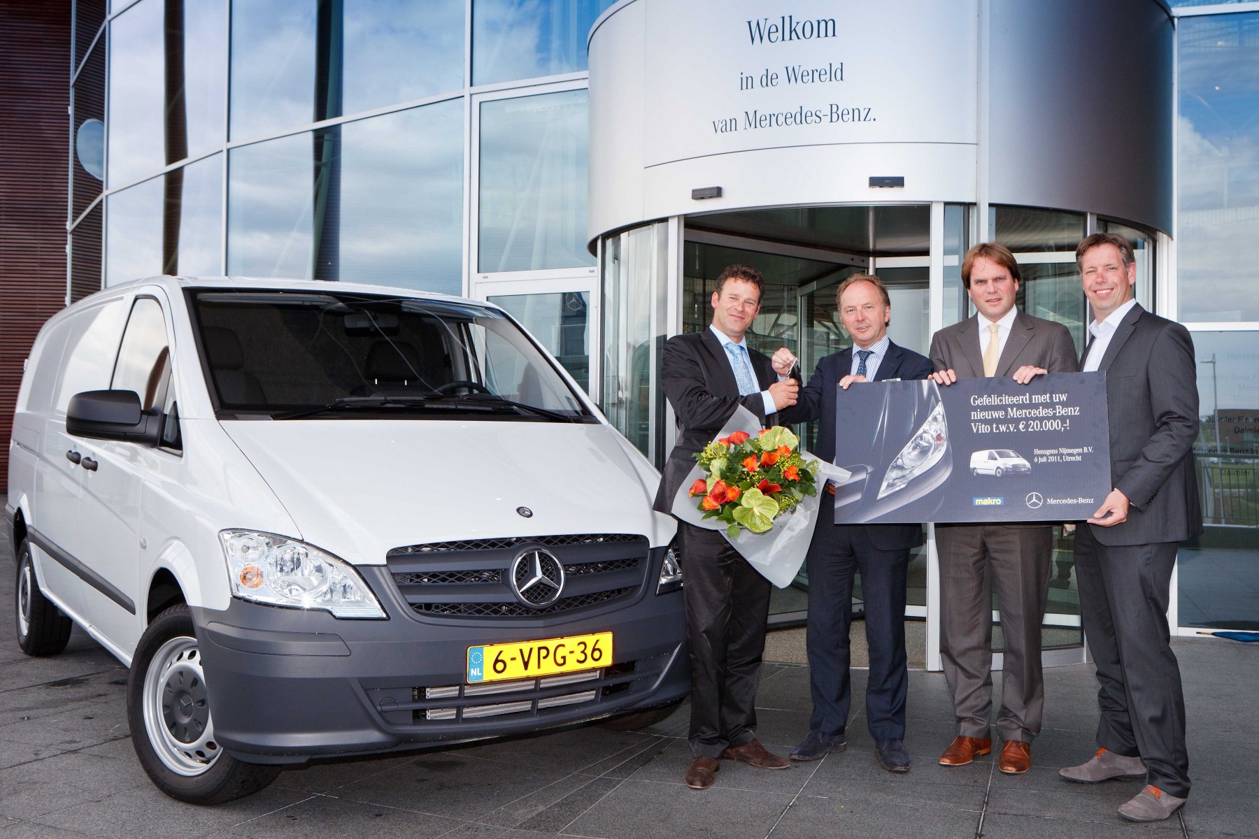 Nieuwe Vito gewonnen door firma Hensgens