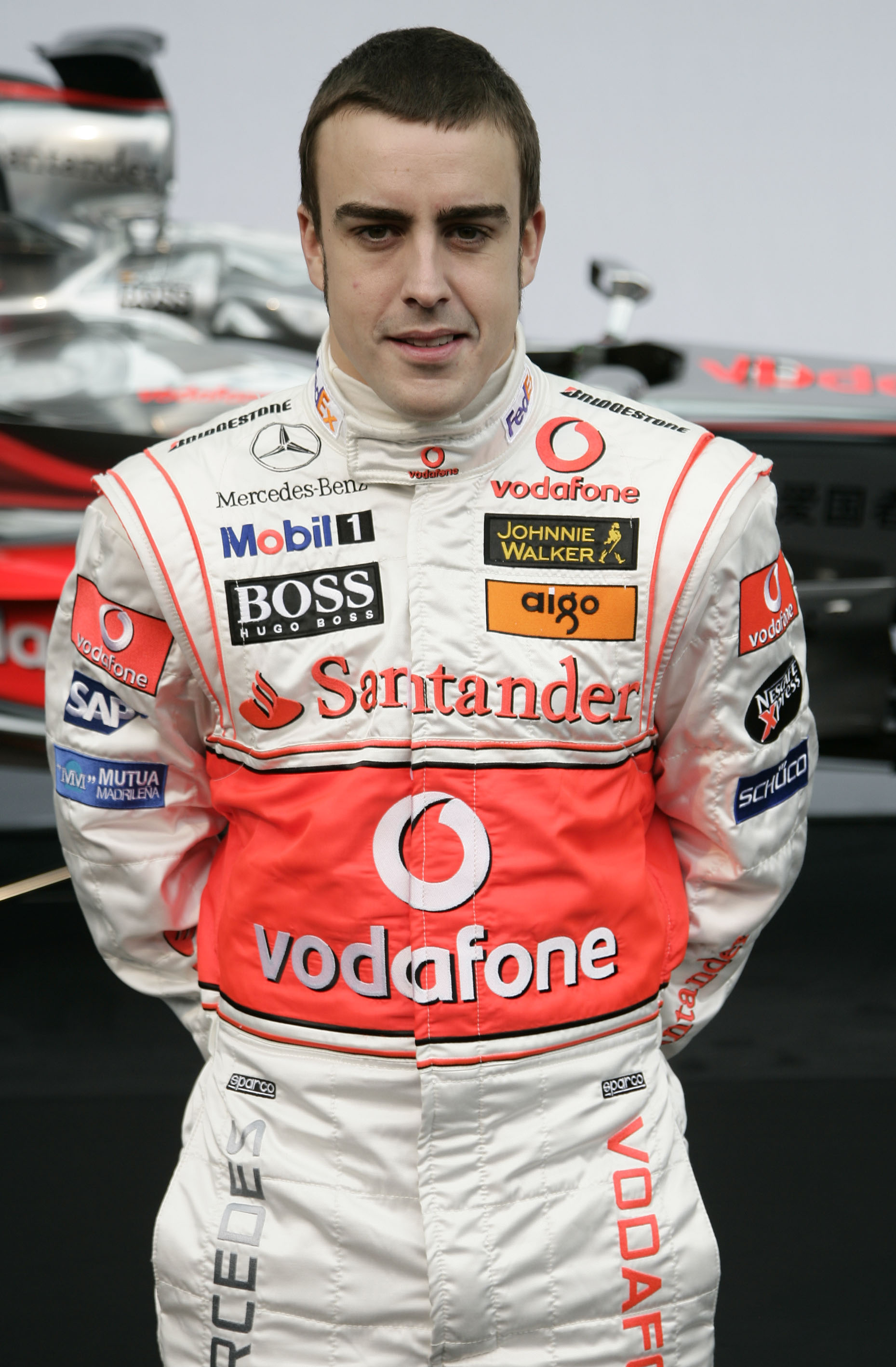 Vodafone McLaren Mercedes Formule 1-team feestelijk gepresenteerd