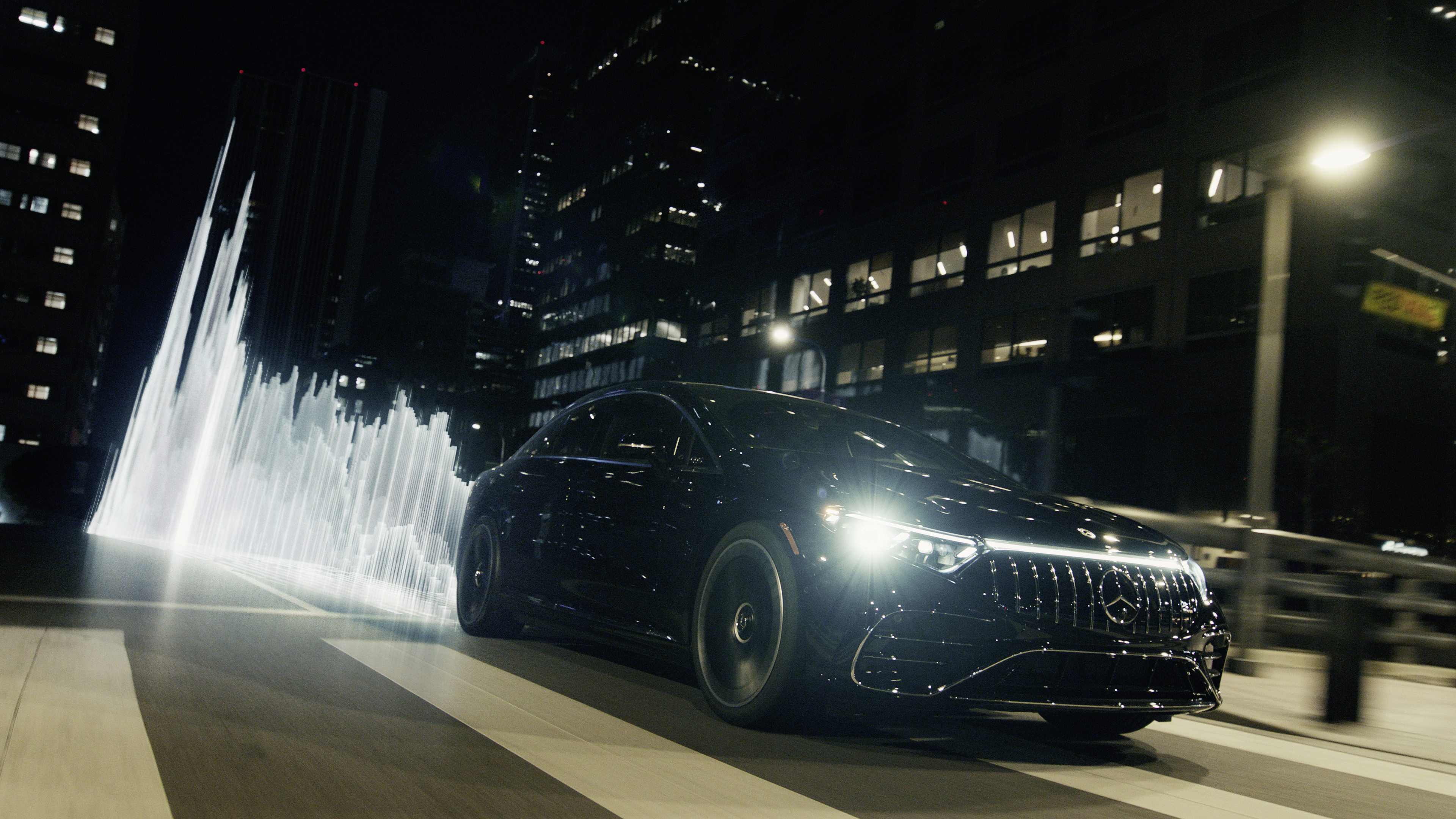 Mercedes-AMG en will.i.am presenteren MBUX SOUND DRIVE op CES 2024