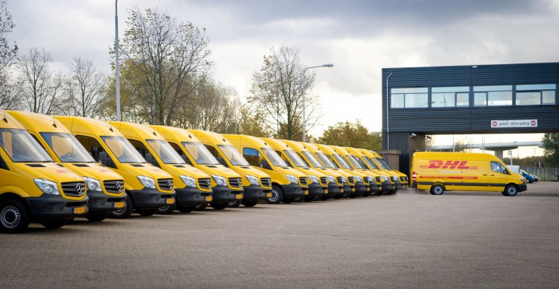 131 Mercedes-Benz Sprinters Euro 6 voor DHL
