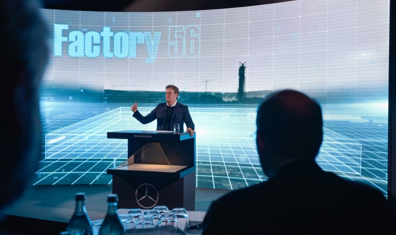 Wereldpremière voor de ‘Factory 56’ – de modernste autofabriek ter wereld