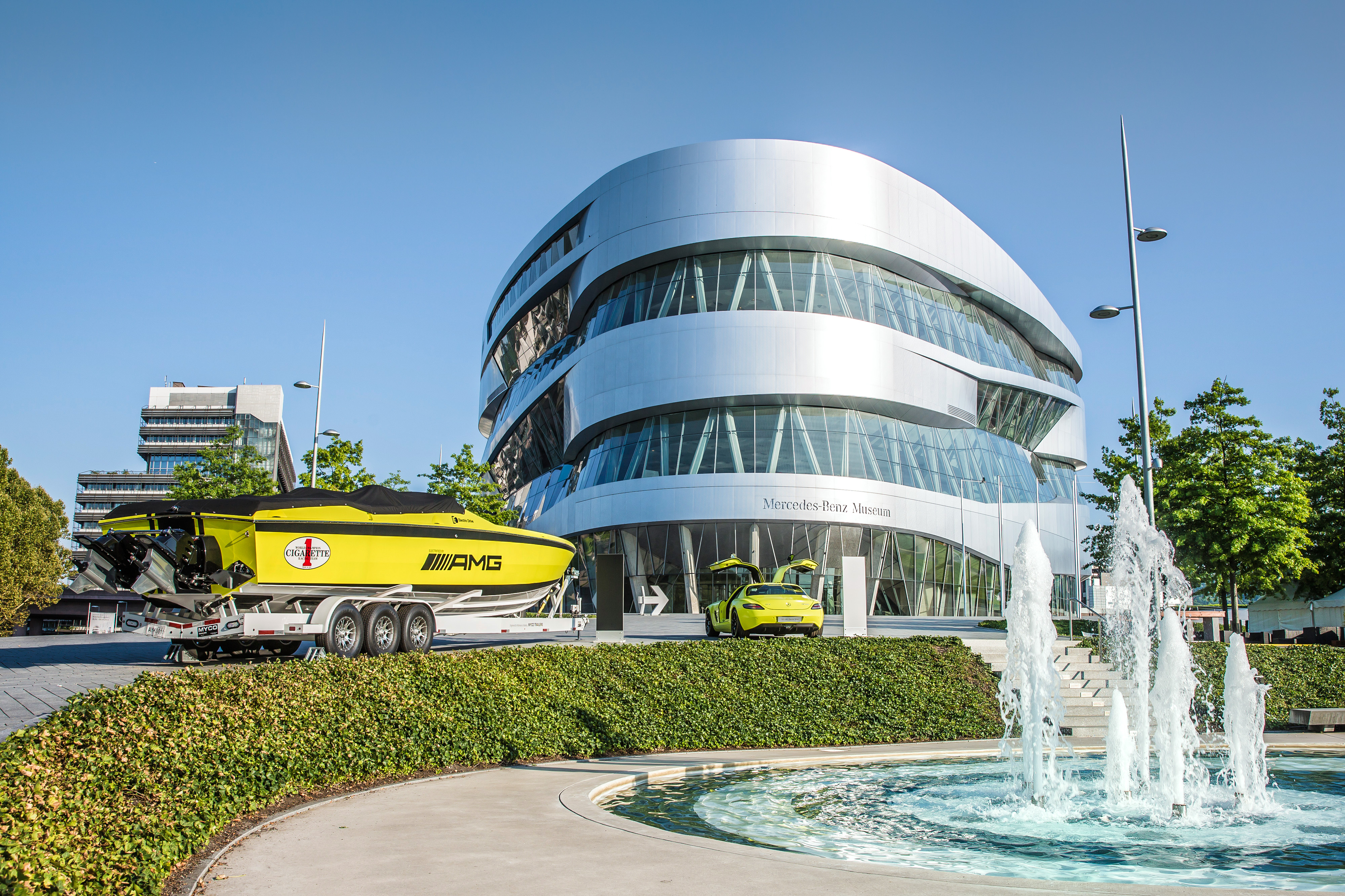 Speciale AMG-modellen in het Mercedes-Benz Museum