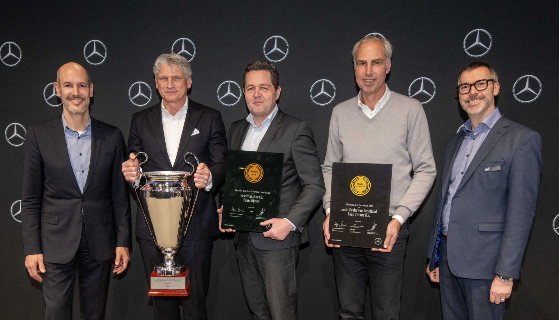 Baan Twente beste Mercedes-Benz personenwagendealer van Nederland