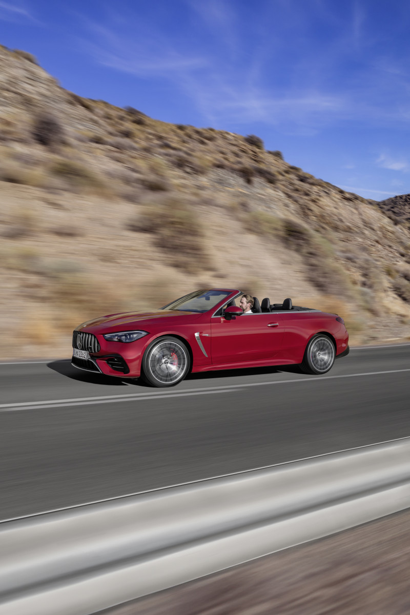 Nieuwe Mercedes-AMG CLE 53 4MATIC+ Cabriolet: open air-plezier meets ...