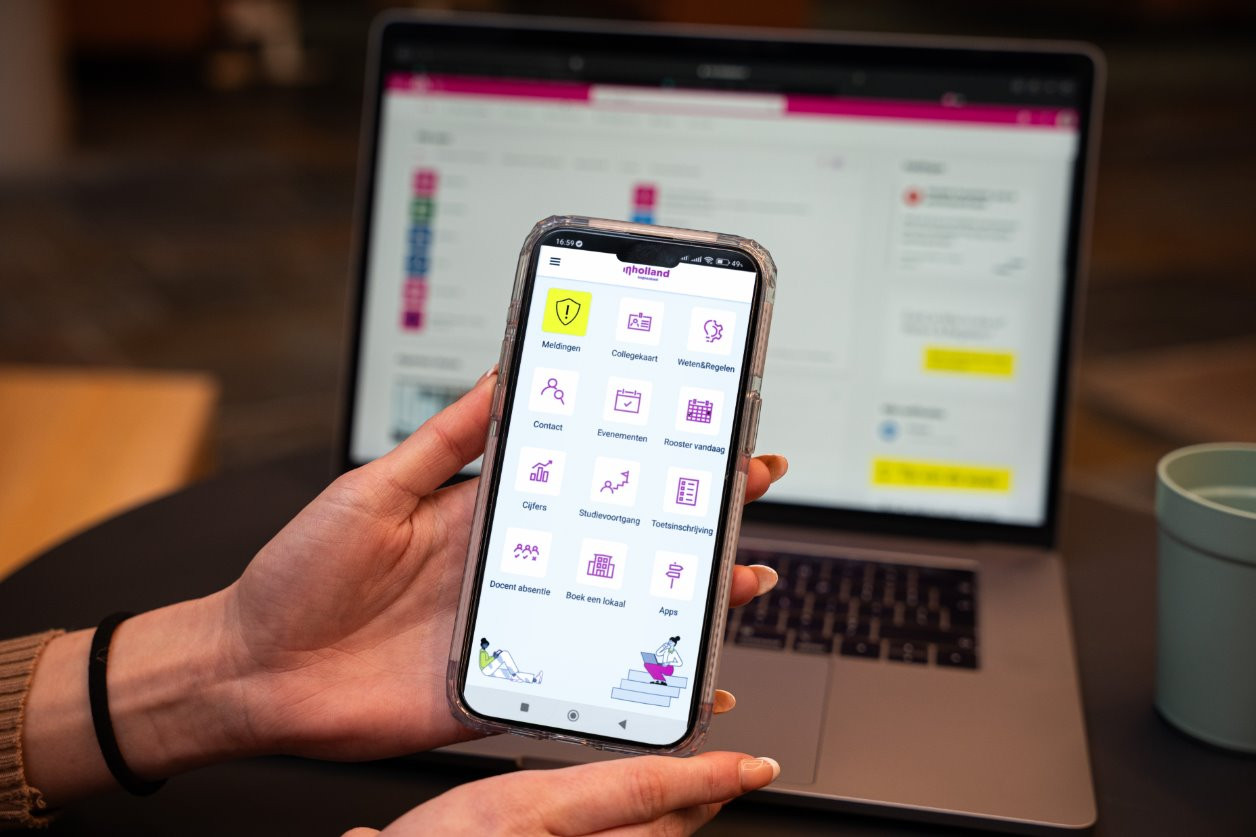Inholland Iris app refreshed