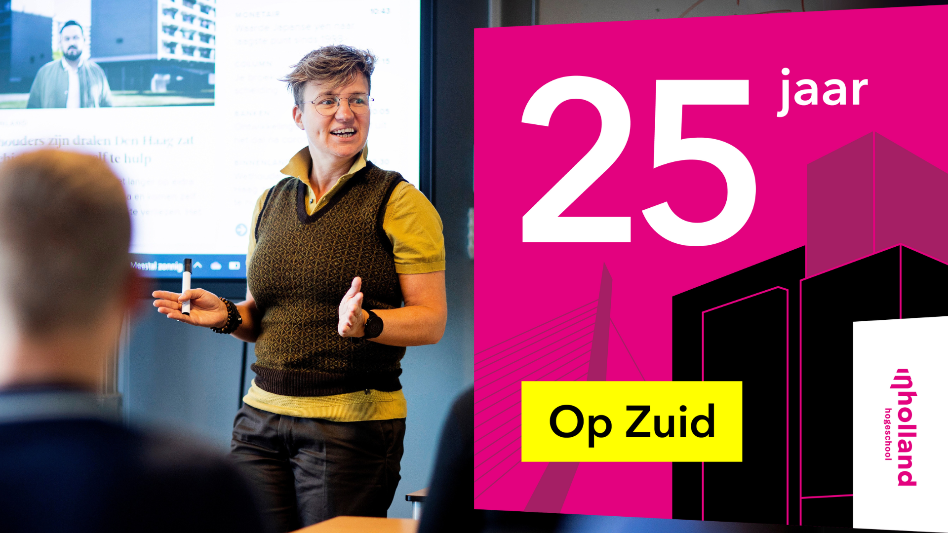 Trots op 25 jaar Inholland op Zuid