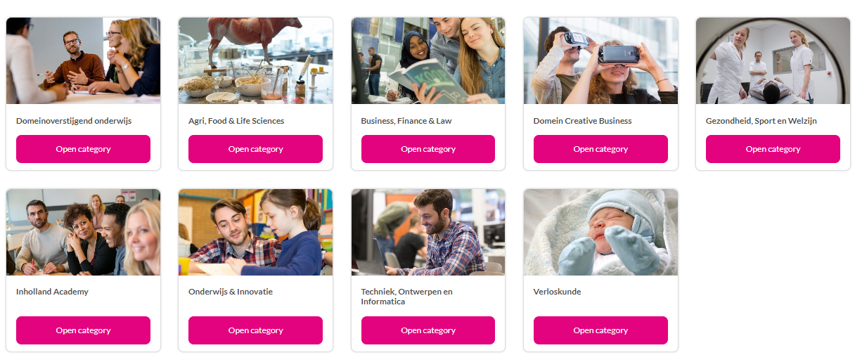 New version for learning environment Moodle