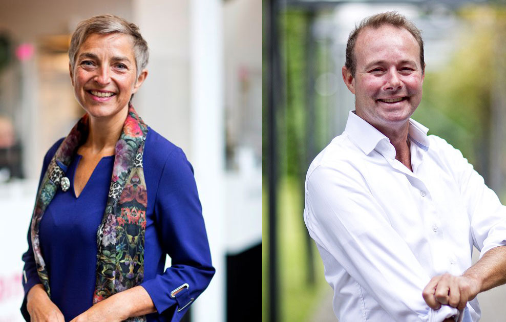 Bart Combee en Mieke van den Berg herbenoemd voor vier jaar