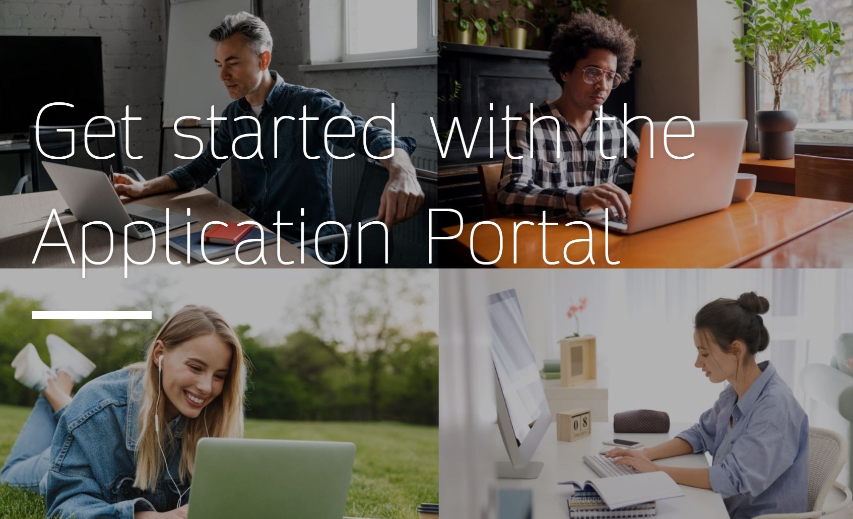 Get started with the Application Portal