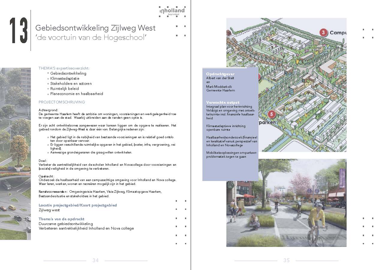 Studenten werken aan toekomst bebouwde omgeving | Inholland