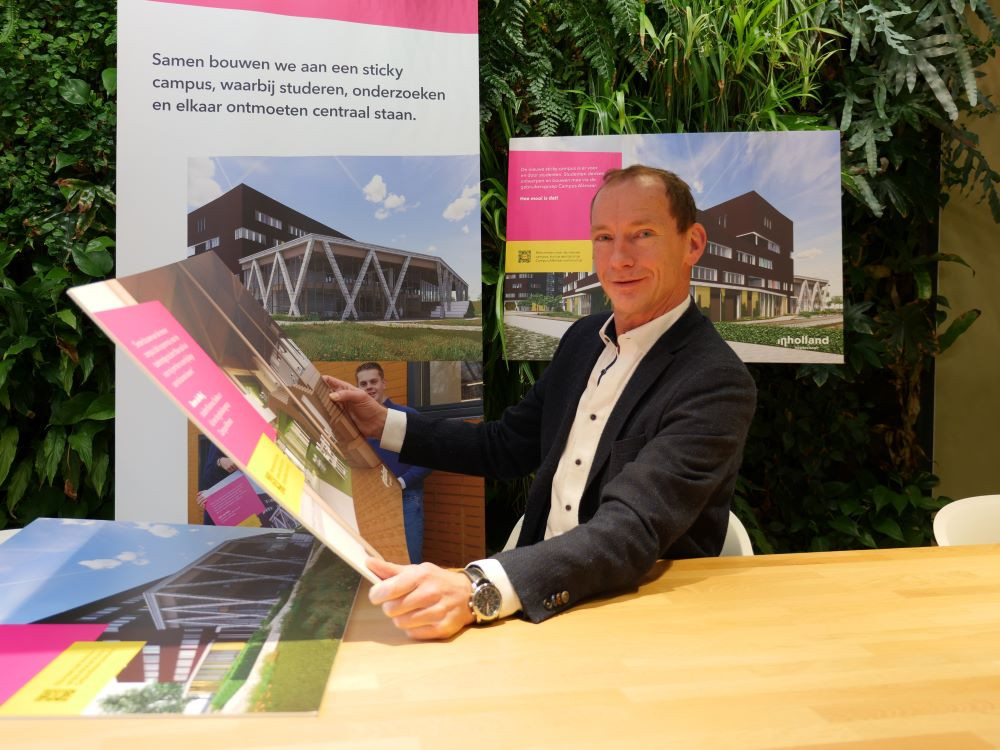 Inholland Alkmaar gaat verder met 'sticky campus' aan de Bergerweg