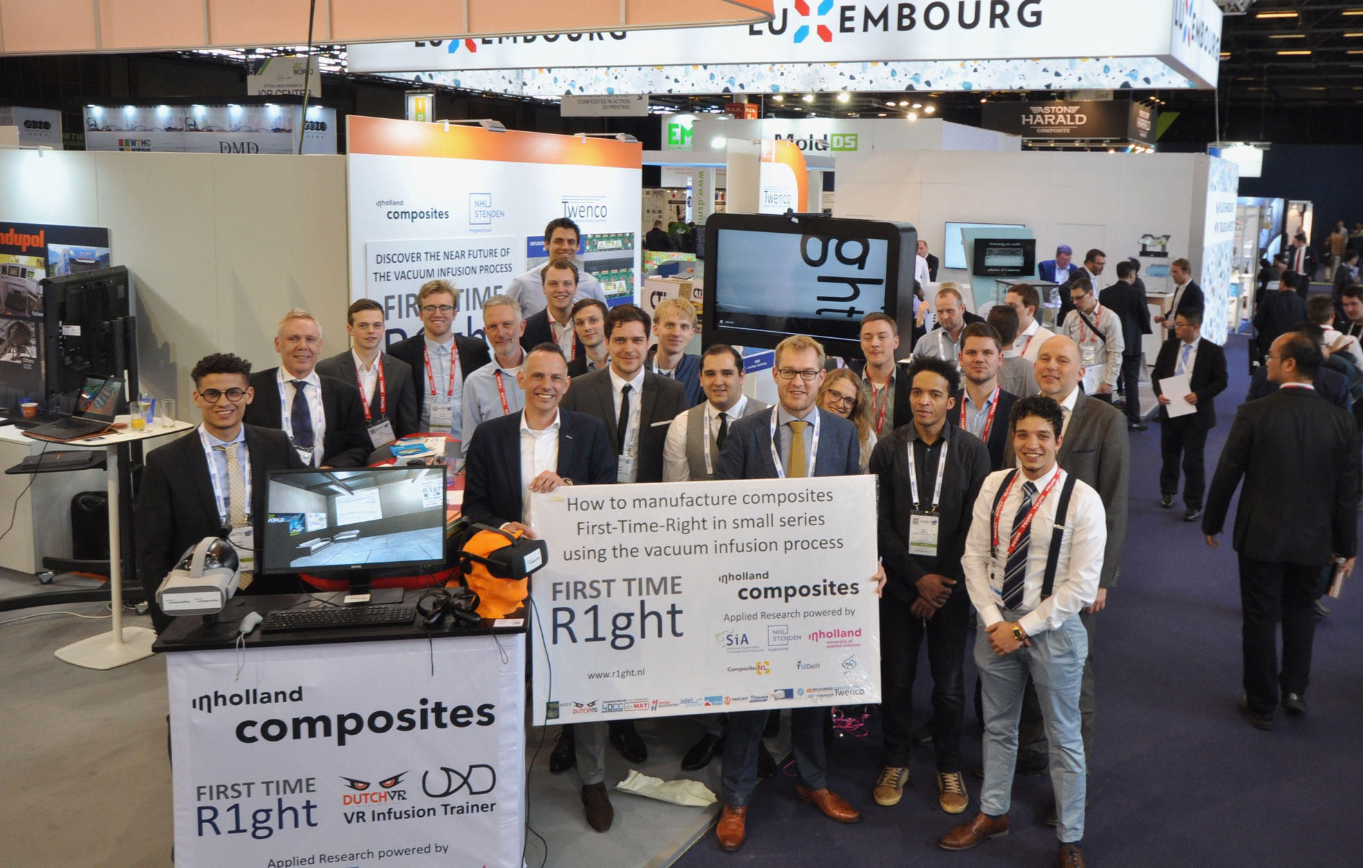 First Time Right: students steal composite show in Paris