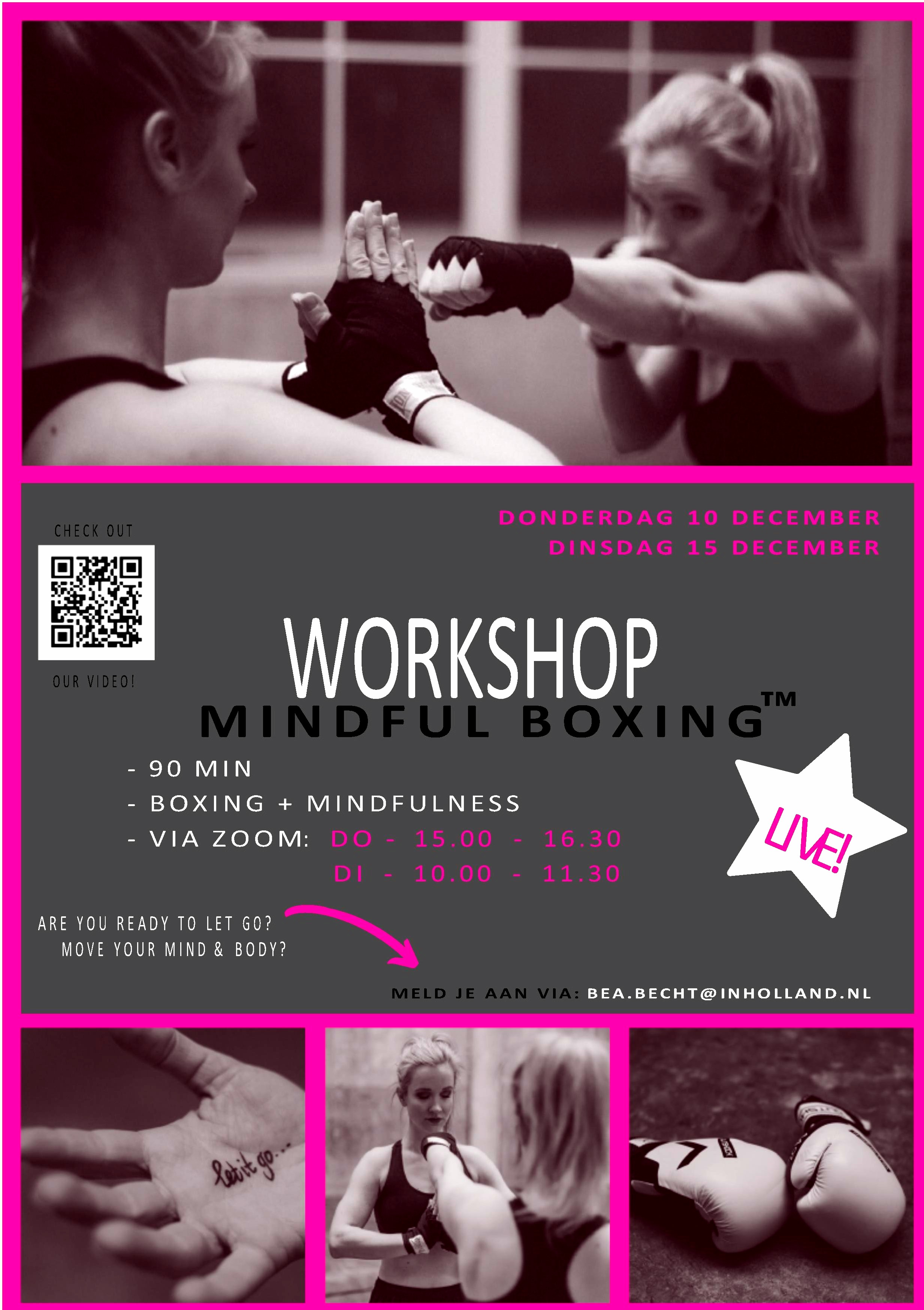 Online Mindful Boxing voor medewerkers