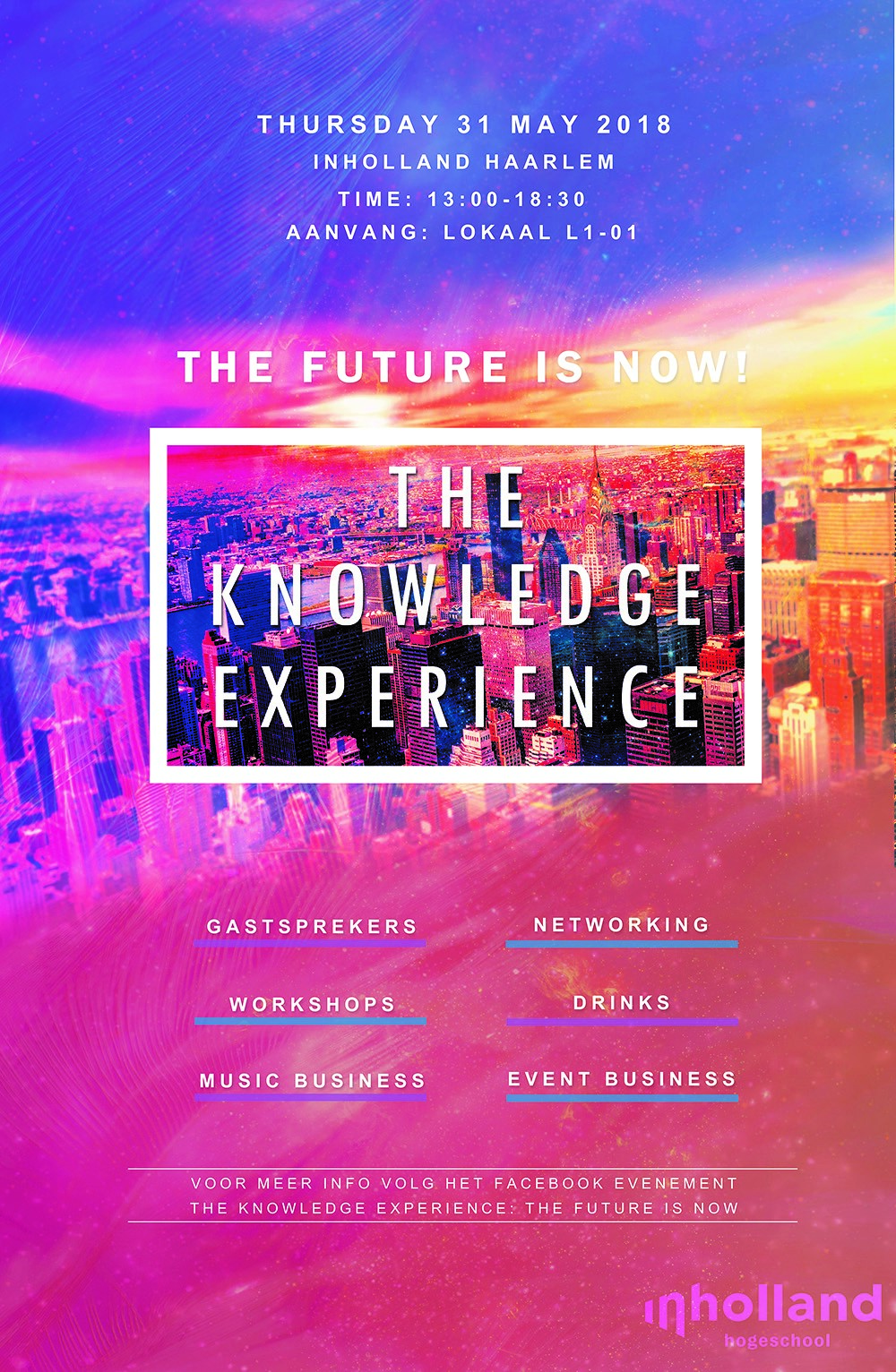 Kom 31 mei naar The Knowledge Experience – The Future is Now