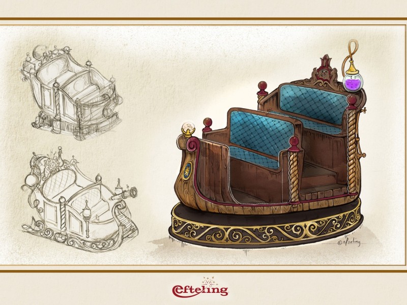 Efteling toont voertuigen Symbolica in nieuwe aflevering making-of