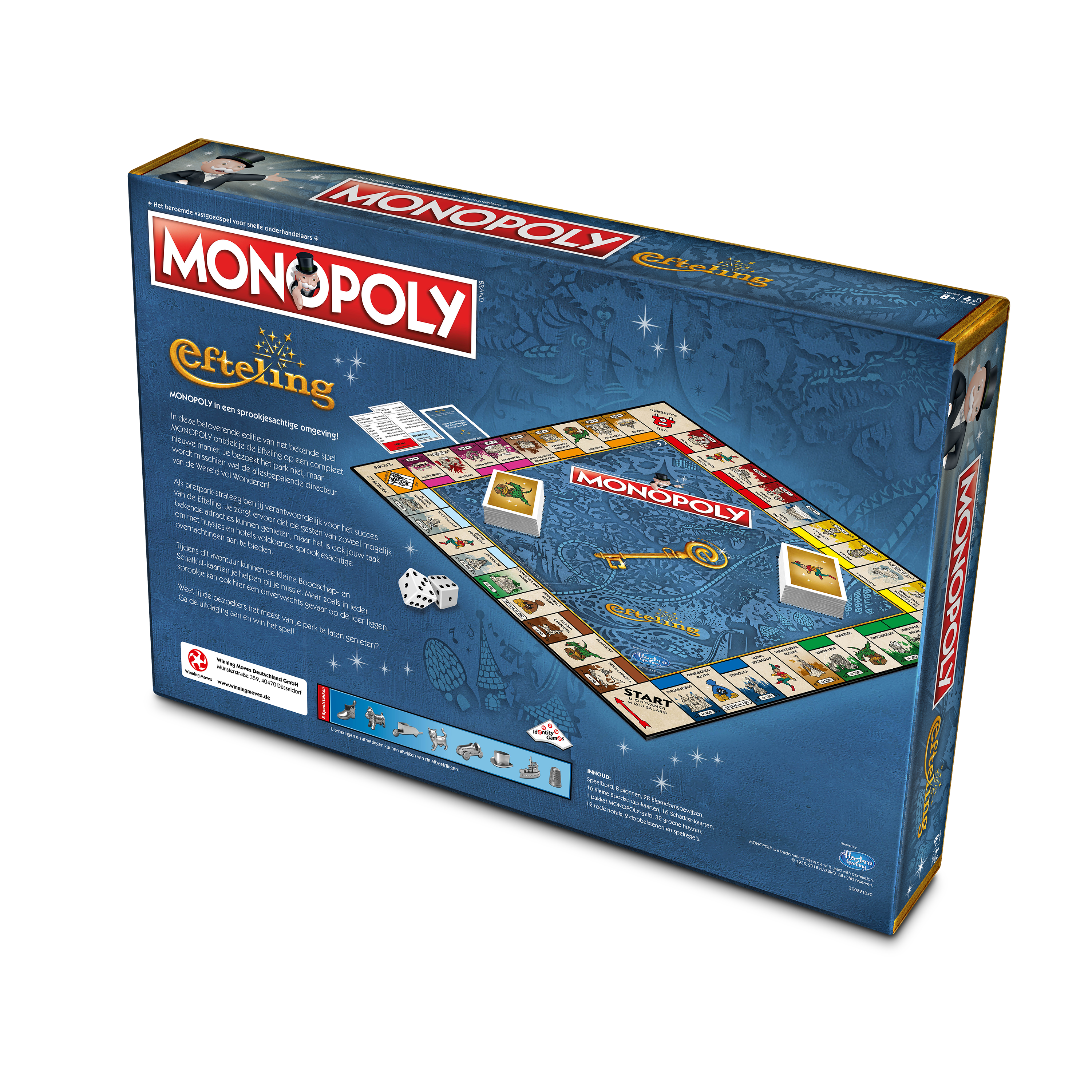Efteling krijgt eigen versie Monopoly spel