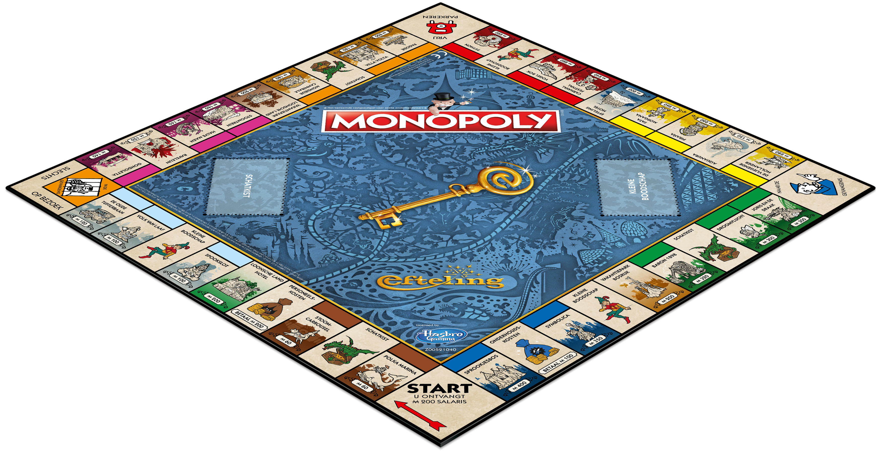 Efteling krijgt eigen versie Monopoly spel