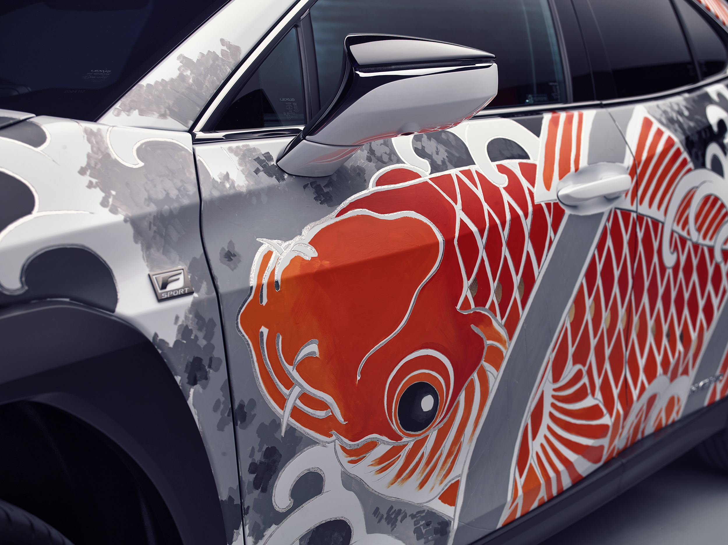 LEXUS UNVEILS THE WORLD’S FIRST TATTOOED CAR
