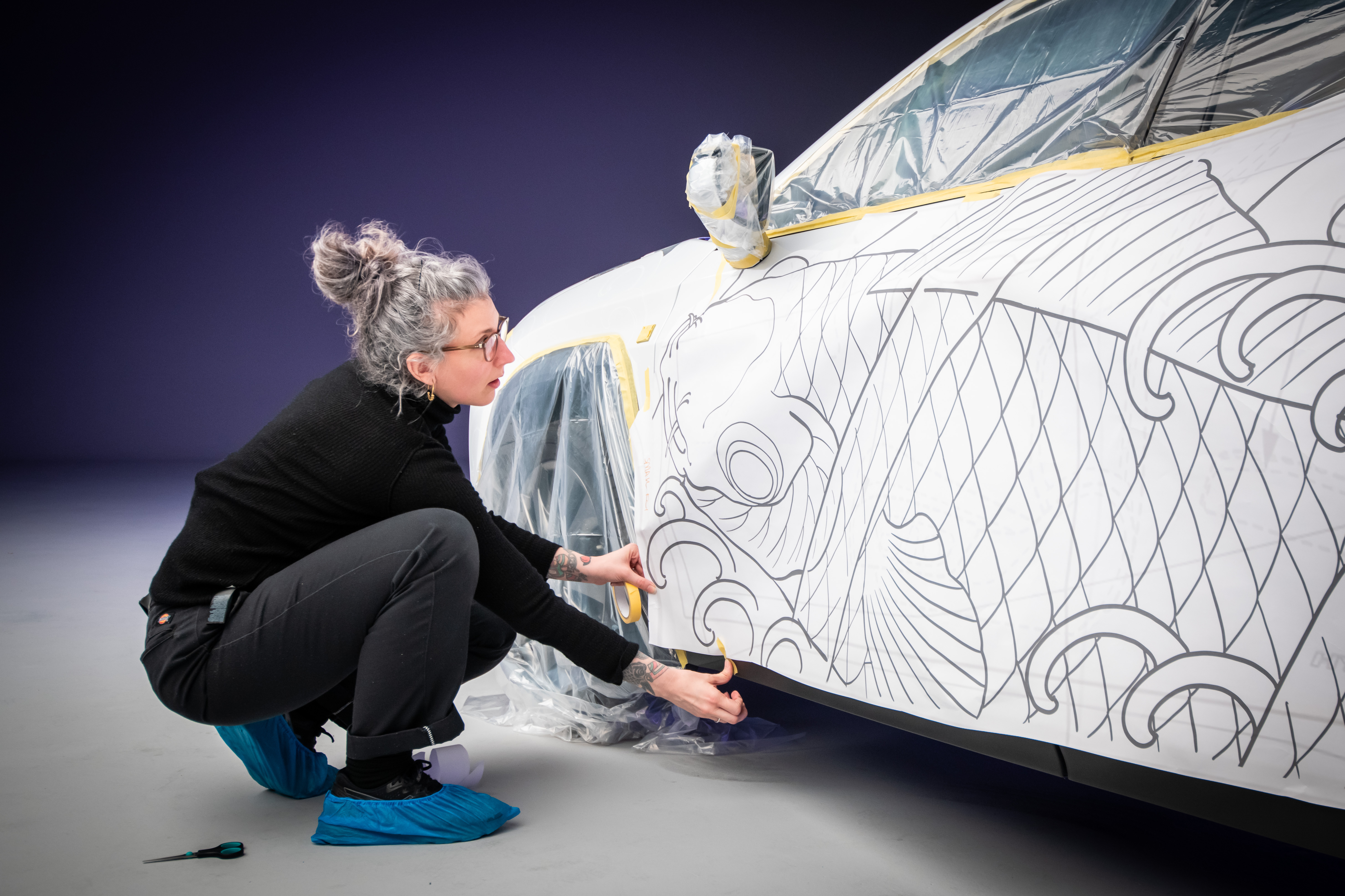 LEXUS UNVEILS THE WORLD’S FIRST TATTOOED CAR
