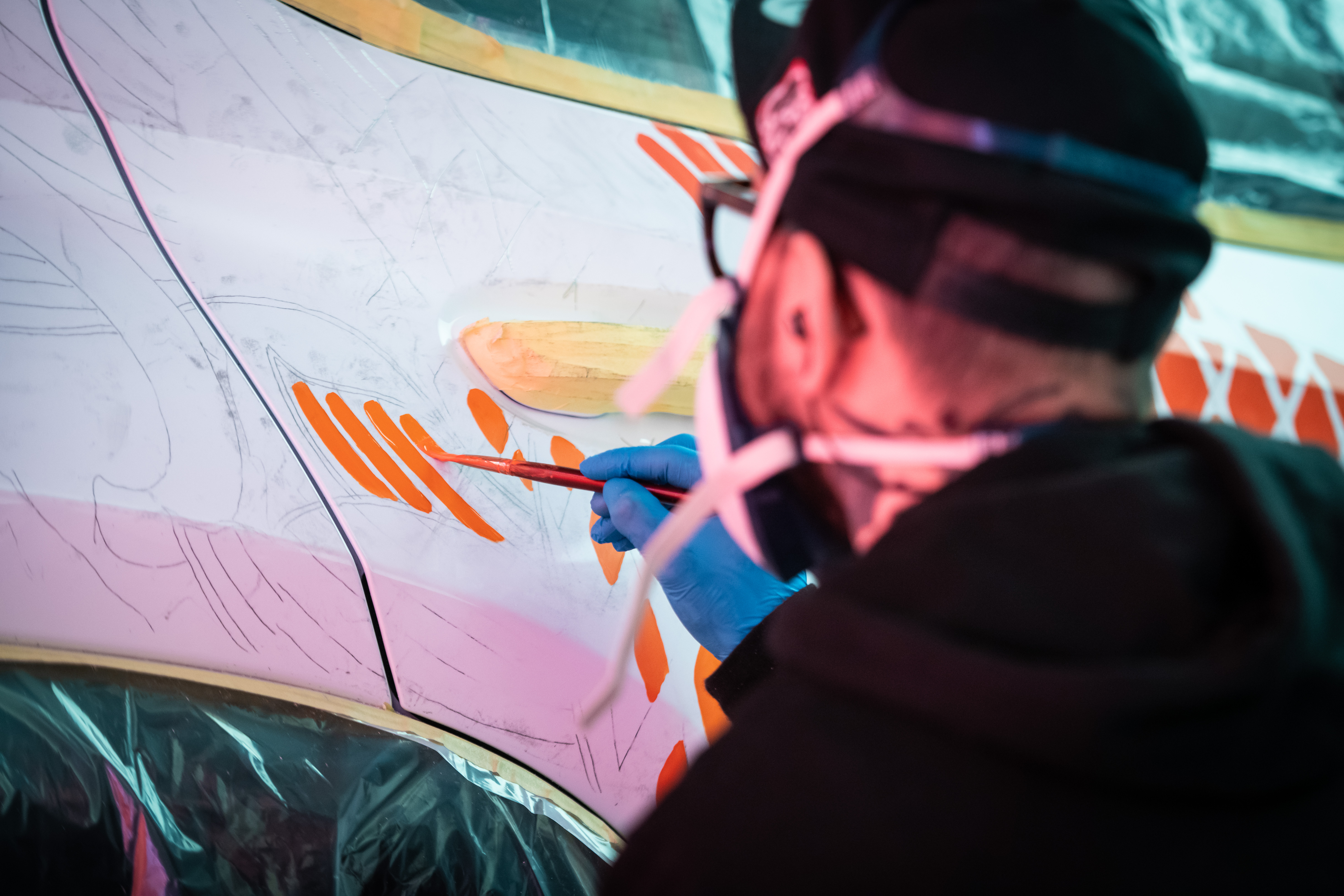 LEXUS UNVEILS THE WORLD’S FIRST TATTOOED CAR