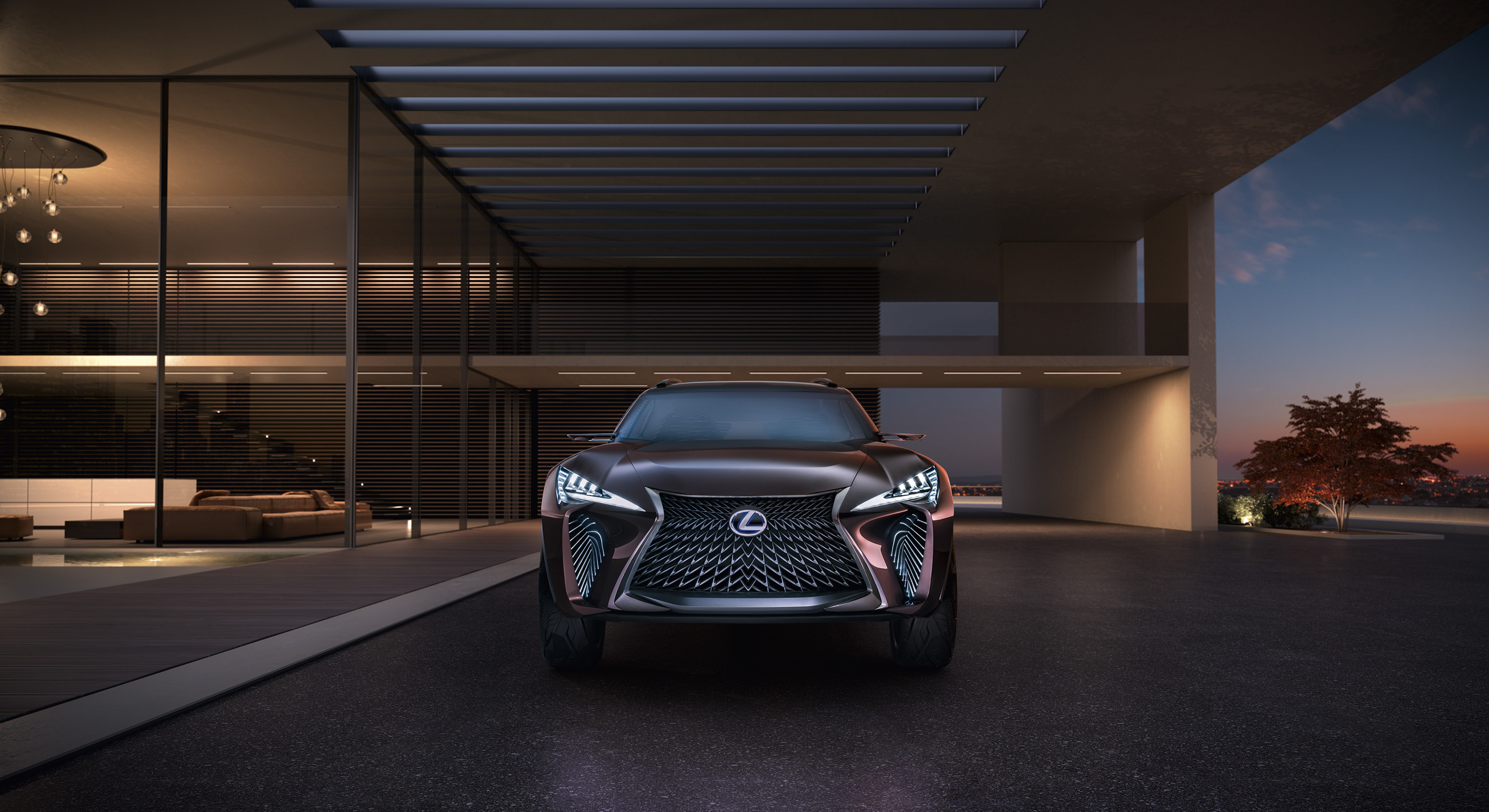 LEXUS UX CONCEPT INTRODUCES RADICAL IMMERSIVE 3-D DRIVING EXPERIENCE