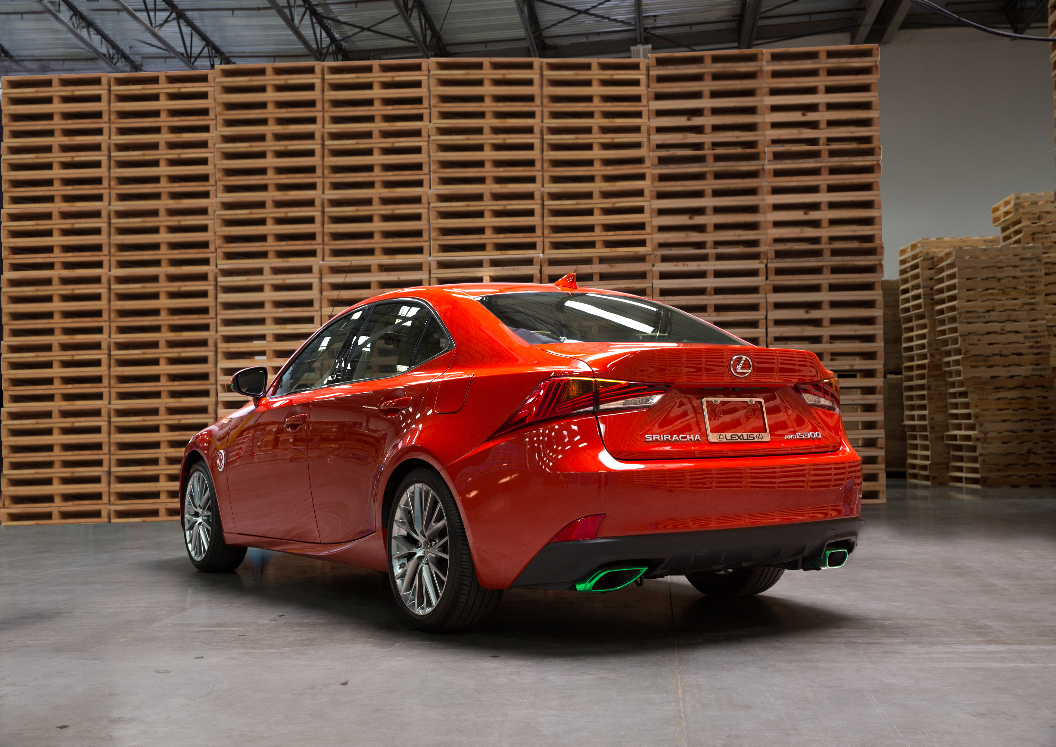 LEXUS SERVES UP THE SRIRACHA IS: MAKING A HOT CAR SPICY