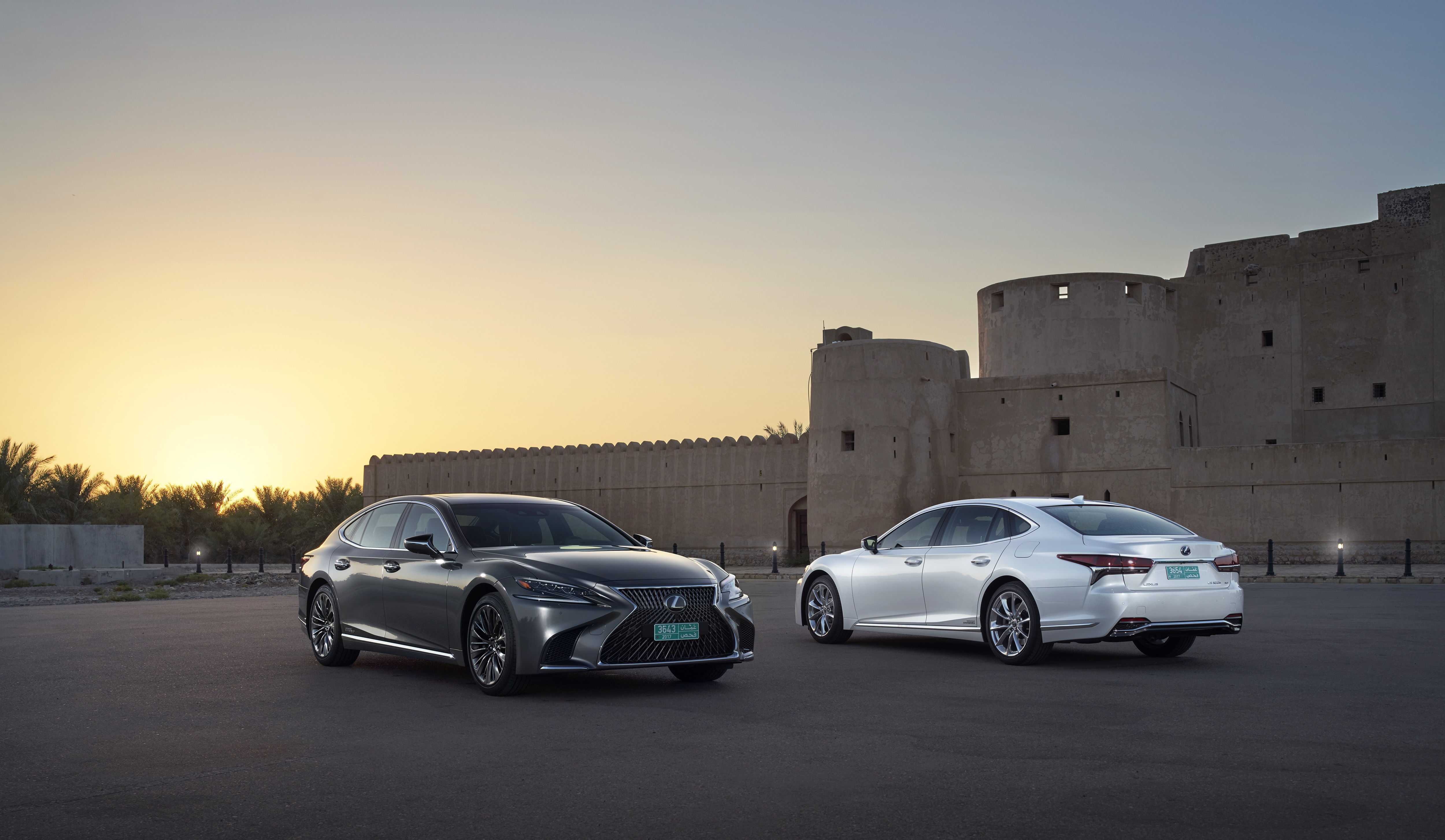 Lexus LS 500h press kit