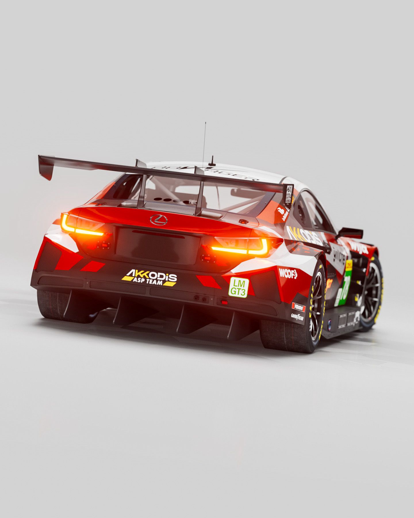 LES LEXUS RC F GT3 DE L’EQUIPE AKKODIS ASP PRÊTES POUR LA SAISON WEC 2025