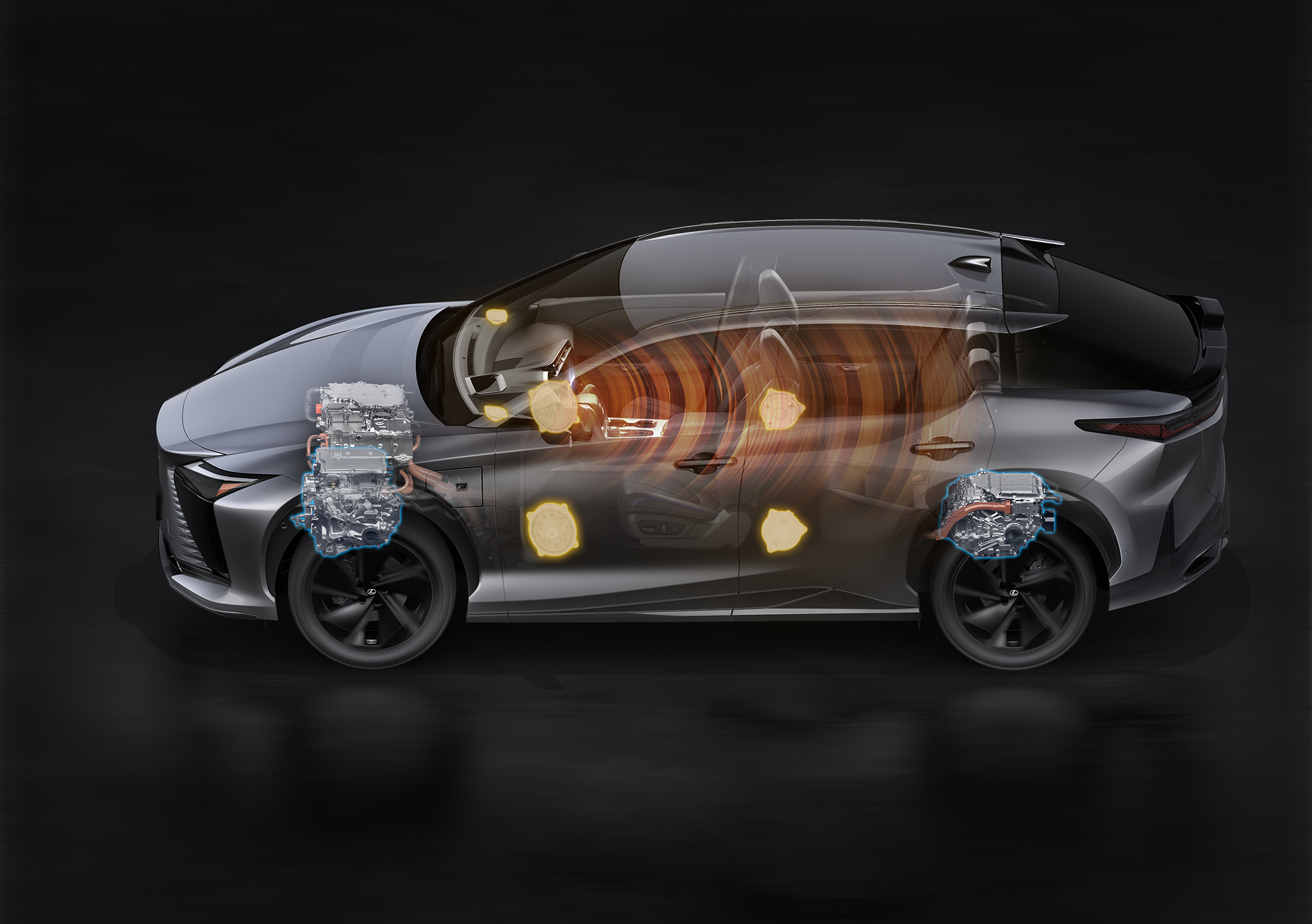 PREMIÈRE MONDIALE DU NOUVEAU SUV 100 % ÉLECTRIQUE LEXUS RZ 2025
