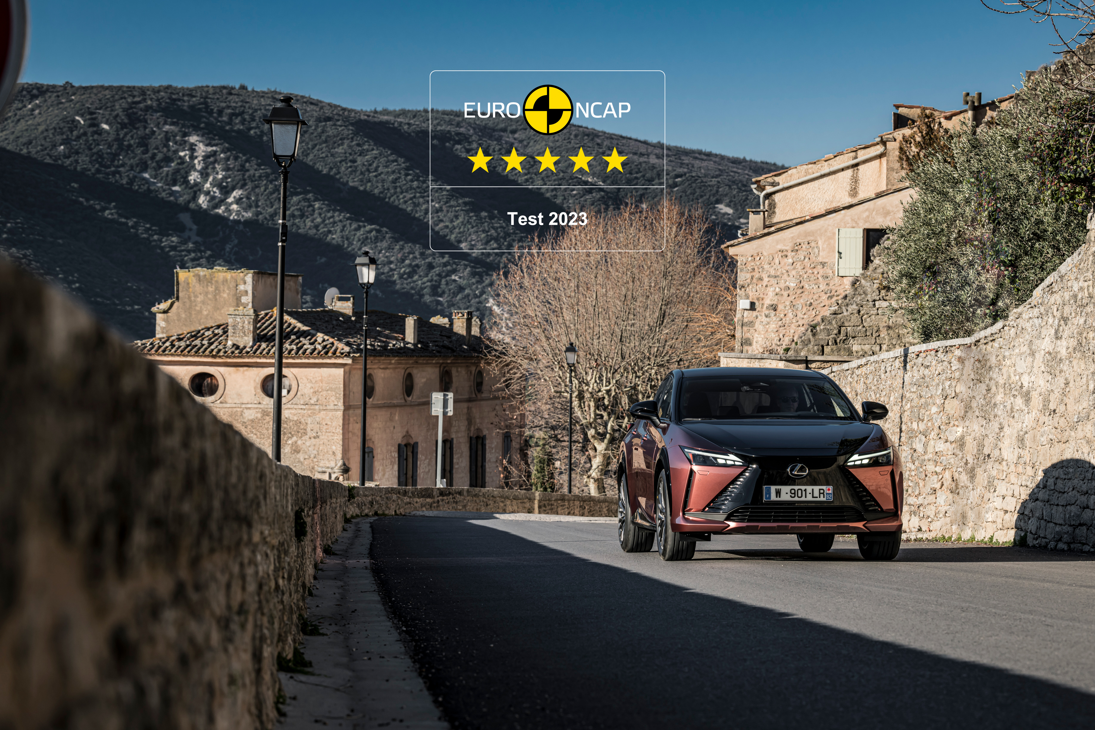 ALL-NEW LEXUS RZ AWARDED FIVE-STAR SAFETY RATING BY EURO NCAP
