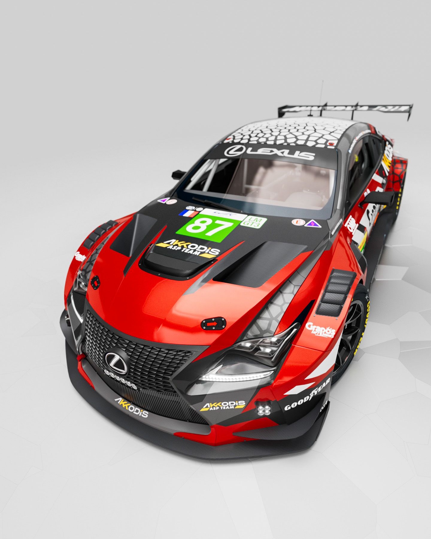 LES LEXUS RC F GT3 DE L’EQUIPE AKKODIS ASP PRÊTES POUR LA SAISON WEC 2025